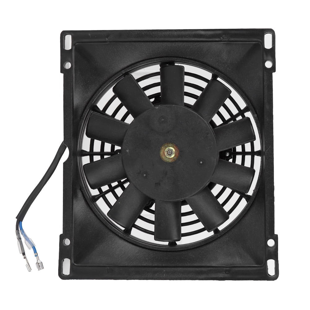 Njide 12V Radiator Cooling Fan Rectangle Water Cooler Thermo Fits for ...