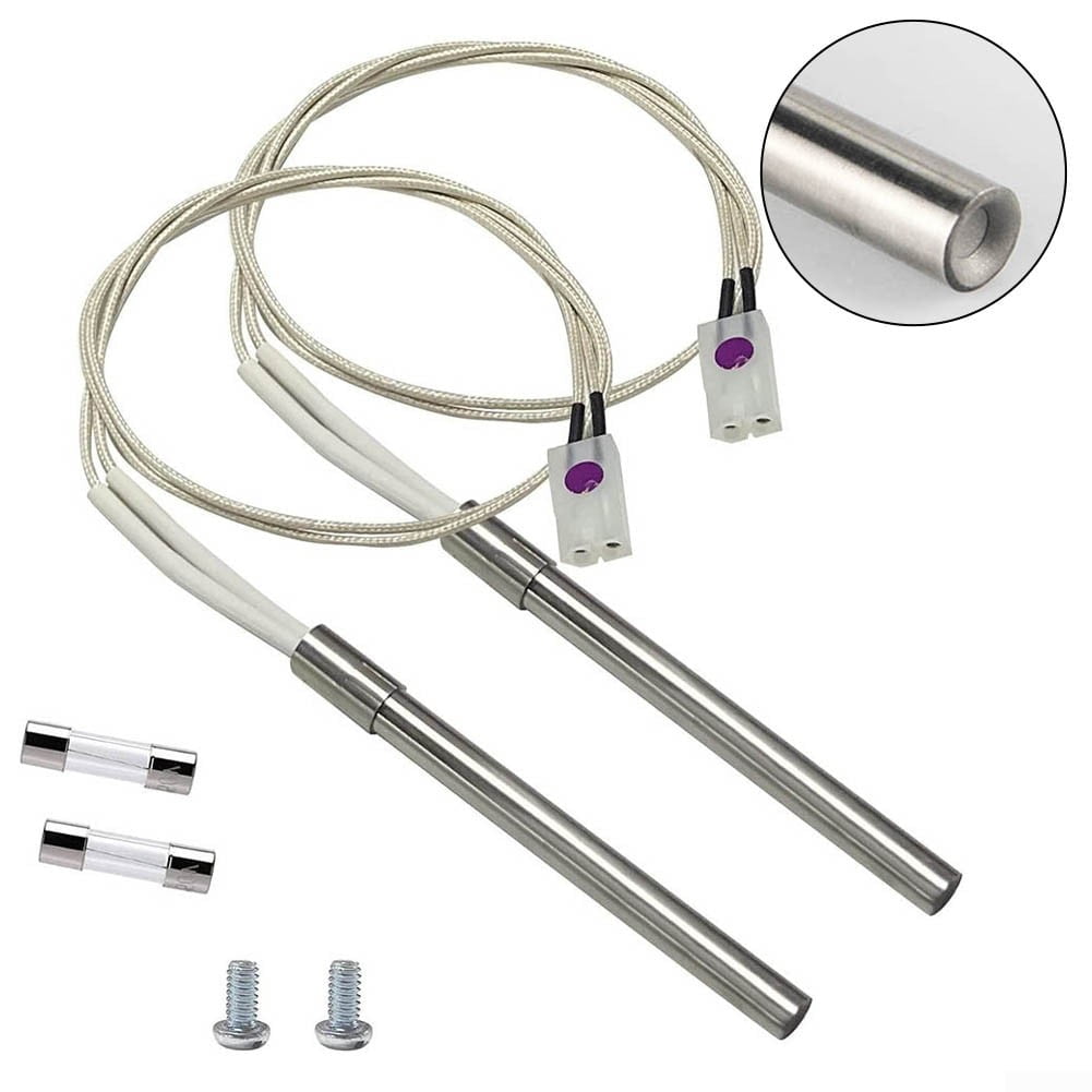 Njide 2 Packs Hot Rod Ignitor Kit Replacement for Pit Wood Pellet Grill ...