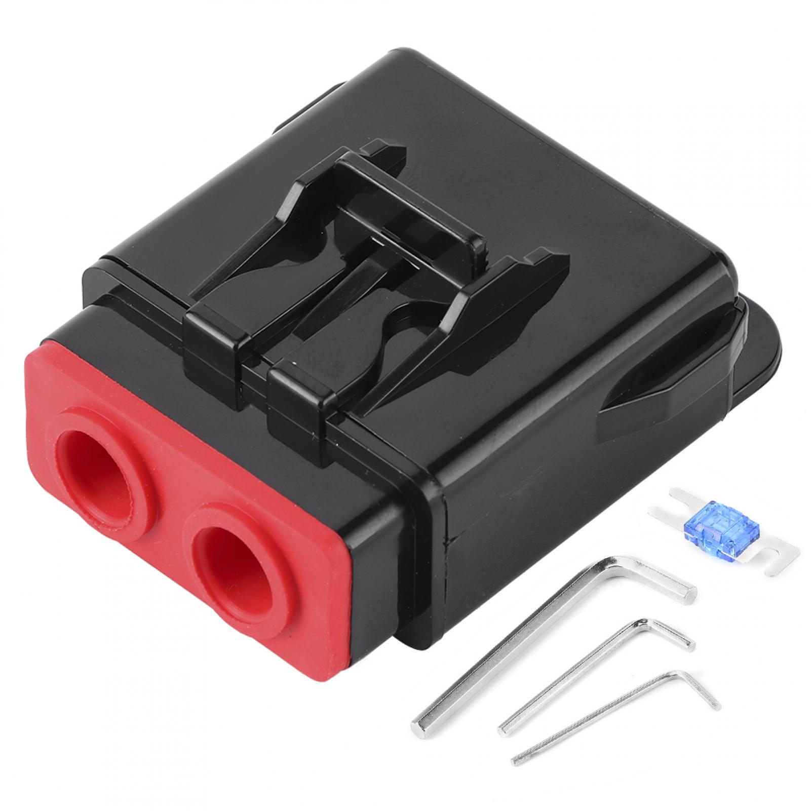 Njide Audio Fuse Holder AFS 60A+ATC 20A Car Accessory with Wrench Black ...