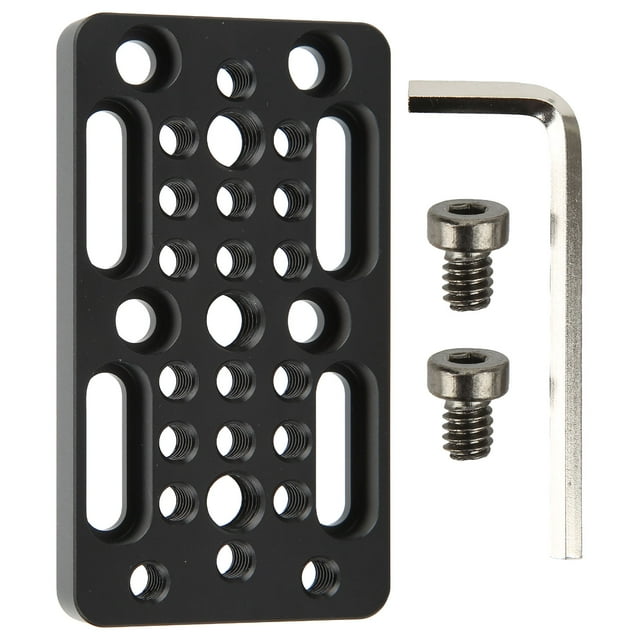 Njide Camera Cheese Plate Camera Easy Mounting Plate with 1/4in 3/8in ...