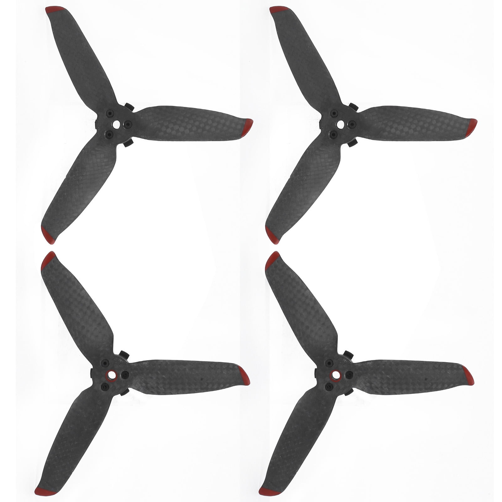 Njide Carbon Fiber Propeller Blades for DJI FPV Combo Ride Through ...