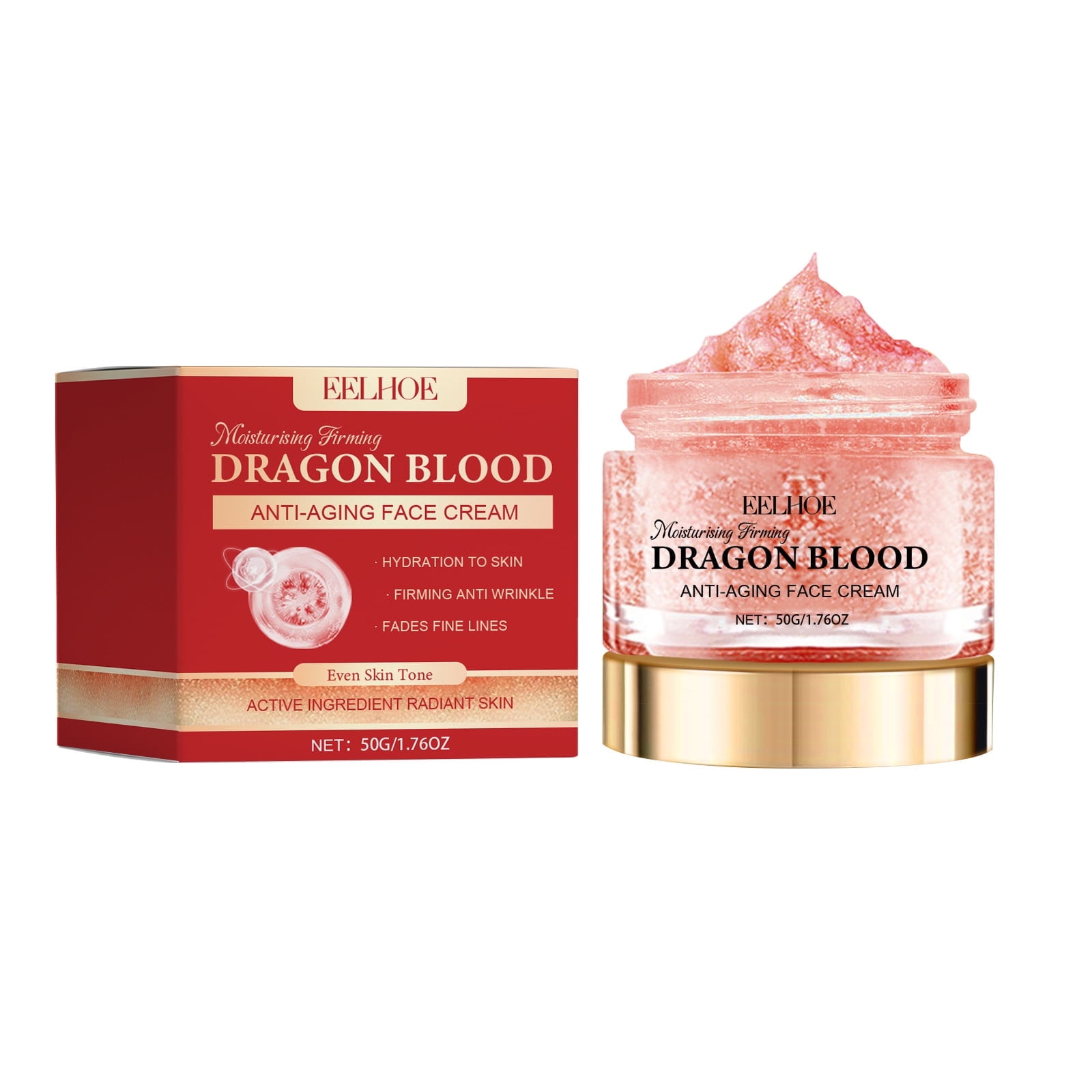Njide,Dragon's Blood Moisturizing Cream, Anti-Wrinkle Moisturizer ...