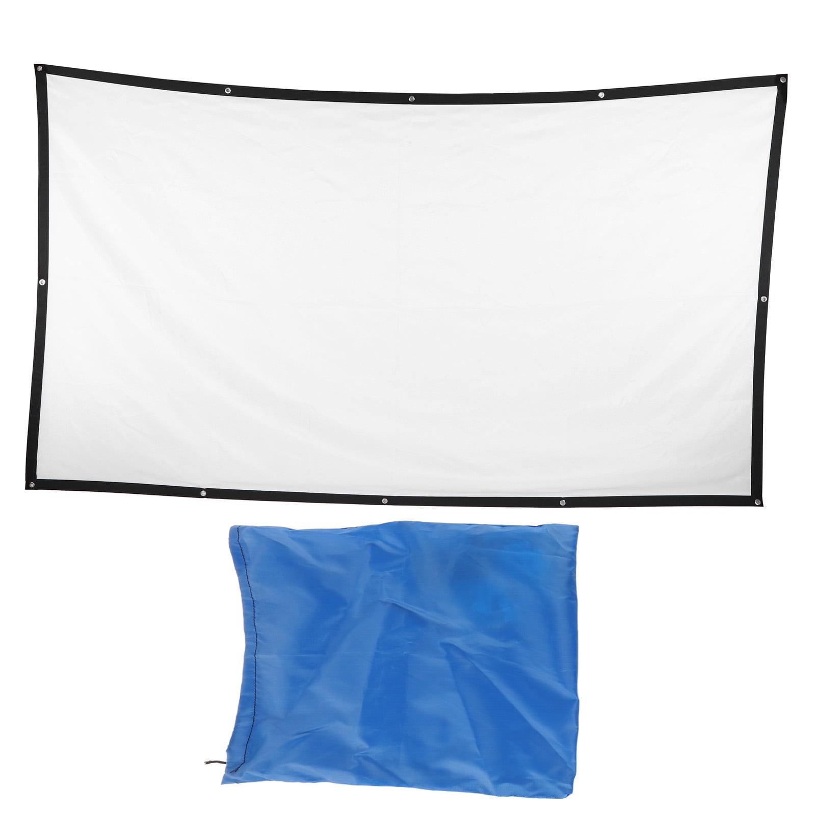Njide Outdoor Movie Screen 120 In Foldable Anti?Crease 16:9 Portable ...