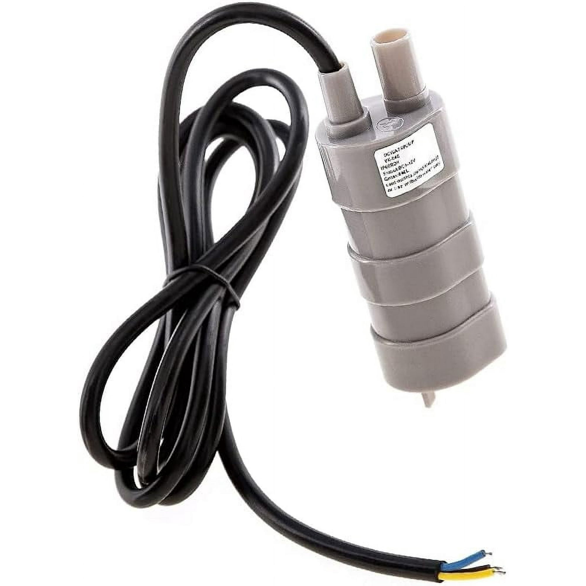 Njide Submersible Water Pump, Submersible Pump 12V, 600L / H Mini ...
