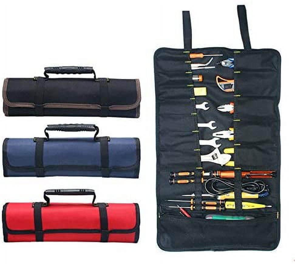 Njide Tool Bag 22 Pockets, Tool Pouches, Portable Tool Organizer ...