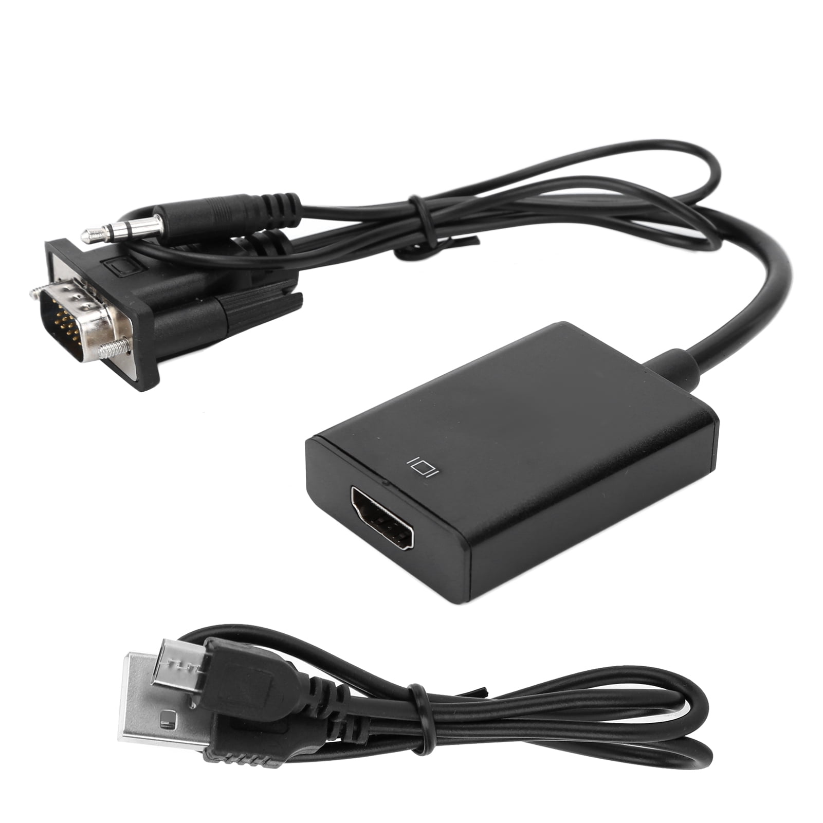 Njide VGA to MI Computer Cable Line Converter Adapter AV TV 1080P Video ...