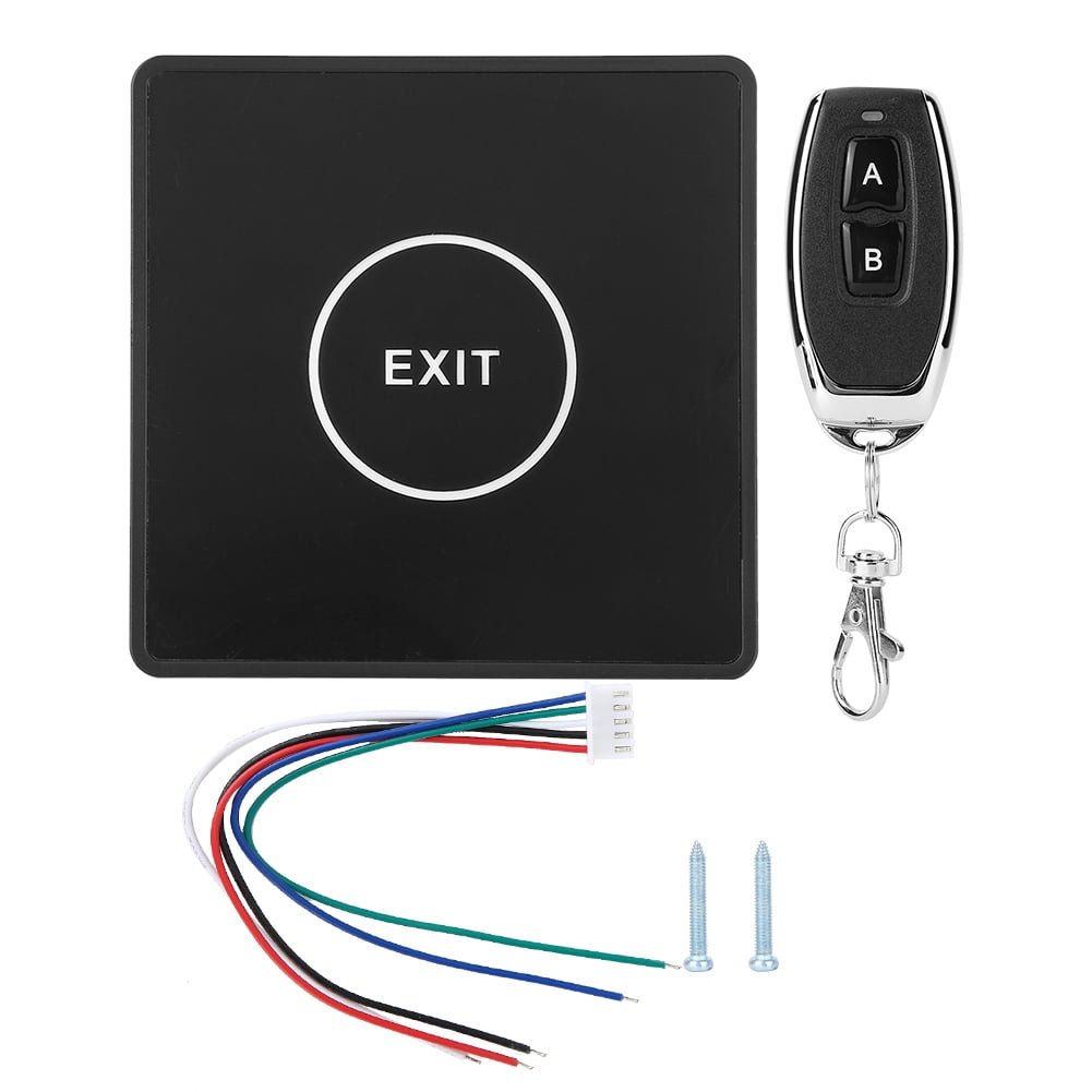 Njide Wireless Wall Switch ON/OFF Button Receiver Access Control Kit 12 ...