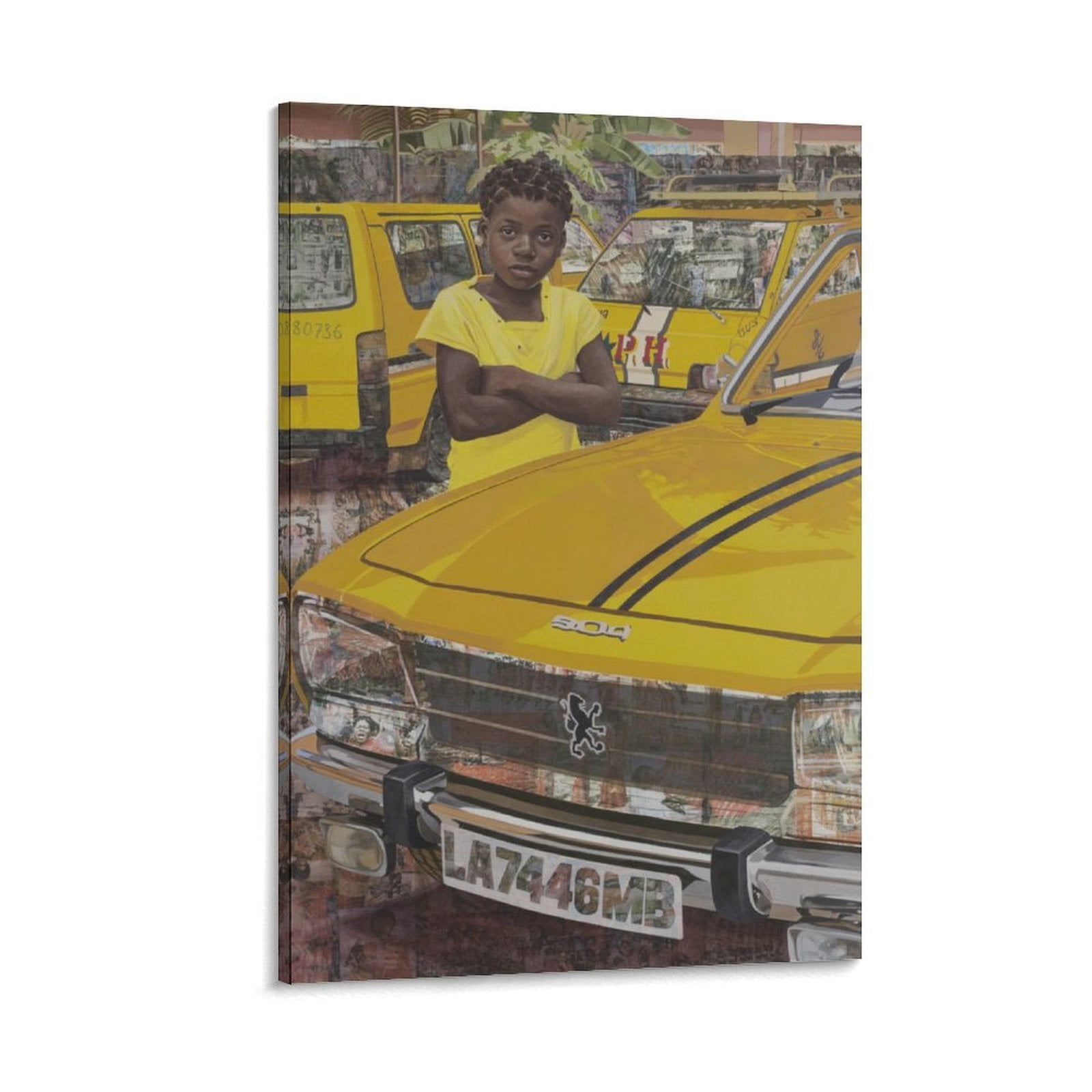 Njideka Akunyili Crosby Poster Painter Artist Posters Wall Art Painting ...