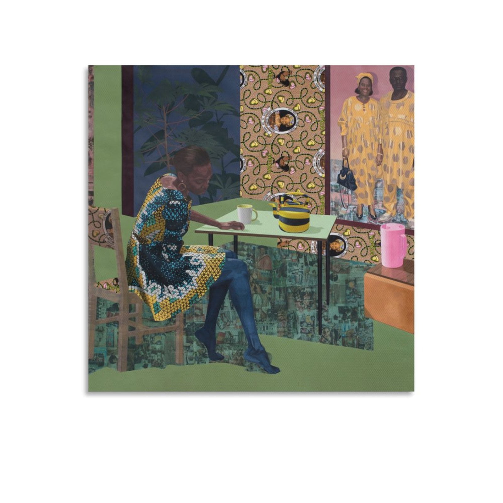 Njideka Akunyili Crosby Visual Artist Poster Picture Print Wall Art ...