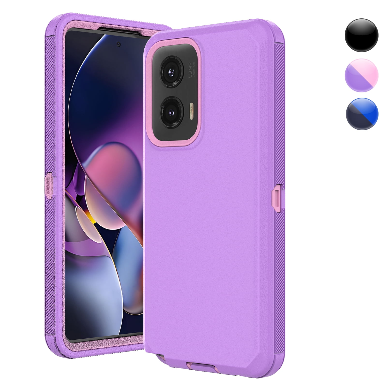 Njjex Motorola Moto G Stylus 5G 2024 Cases,Sturdy Phone Case for Moto G ...
