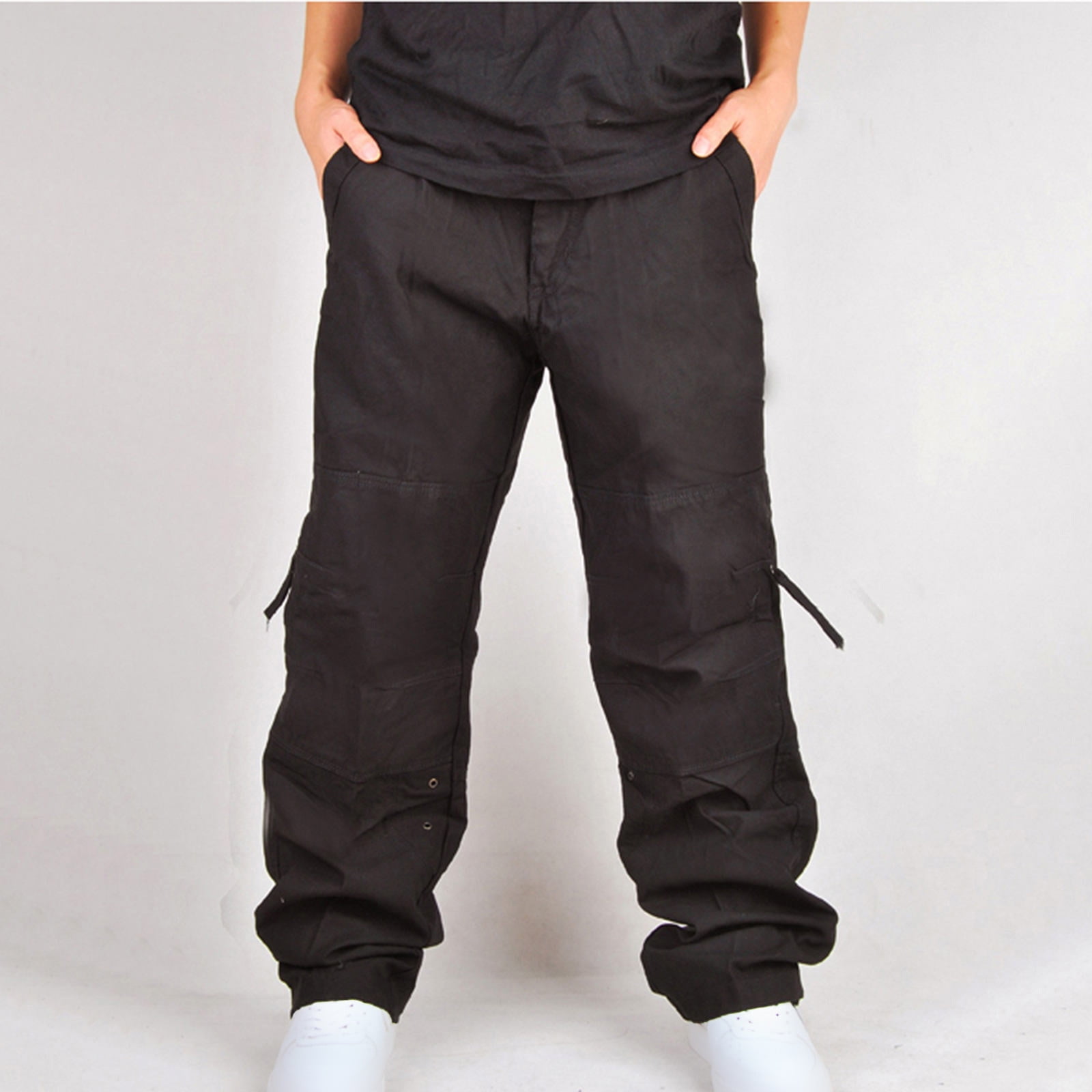 Njoeus Cargo Pants for Men, Men's Casual Work Hiking Pants Relaxed ...