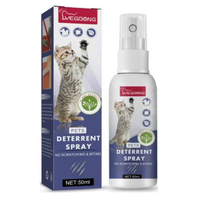 Bitter Apple Spray For Cats Ftwujt Cat Deterrent Spray, Cat Scratch ...