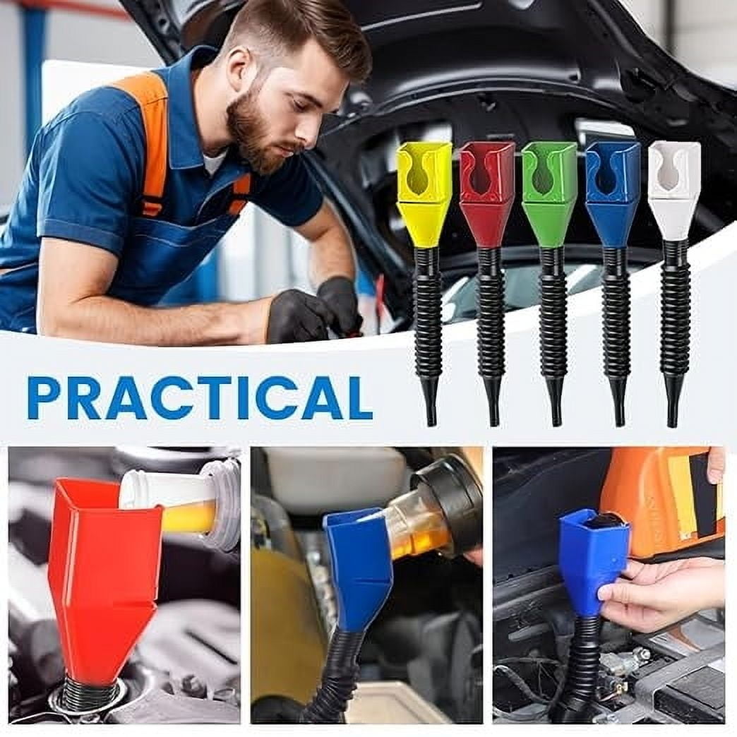 Njoeus Funnels for Automotive Use, Auto Funnel Plastic, Transmission ...