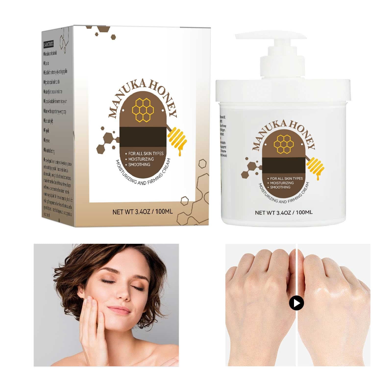 Njoeus Glossy Body Serum for Wrinkles, Brightening Serum, Body Can ...