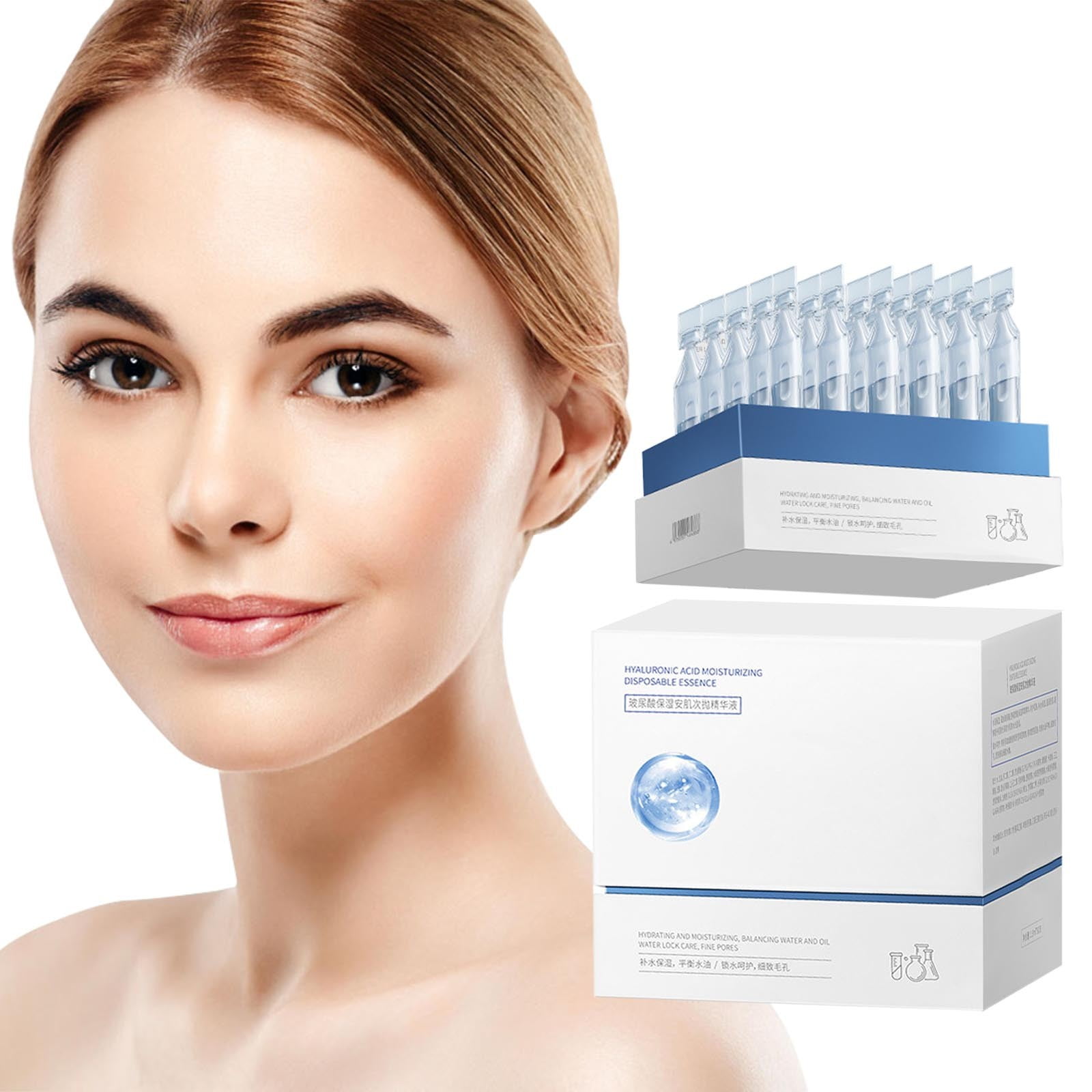 Njoeus Hydrating Serum for Face Very Dry Skin, Closer Pore Reducing Serum, Hyaluronic ...