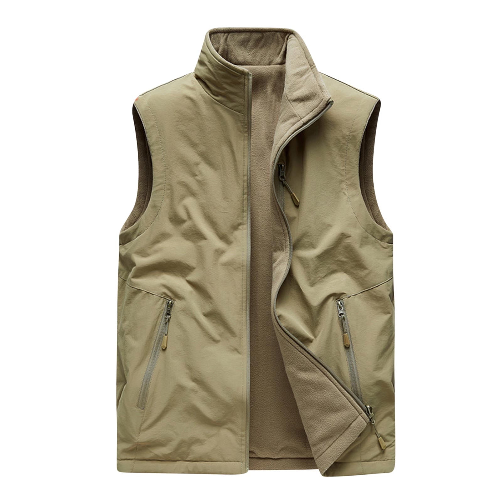 Njoeus Men's Lightweight Softshell Vests, Mens Outerwear Windproof ...