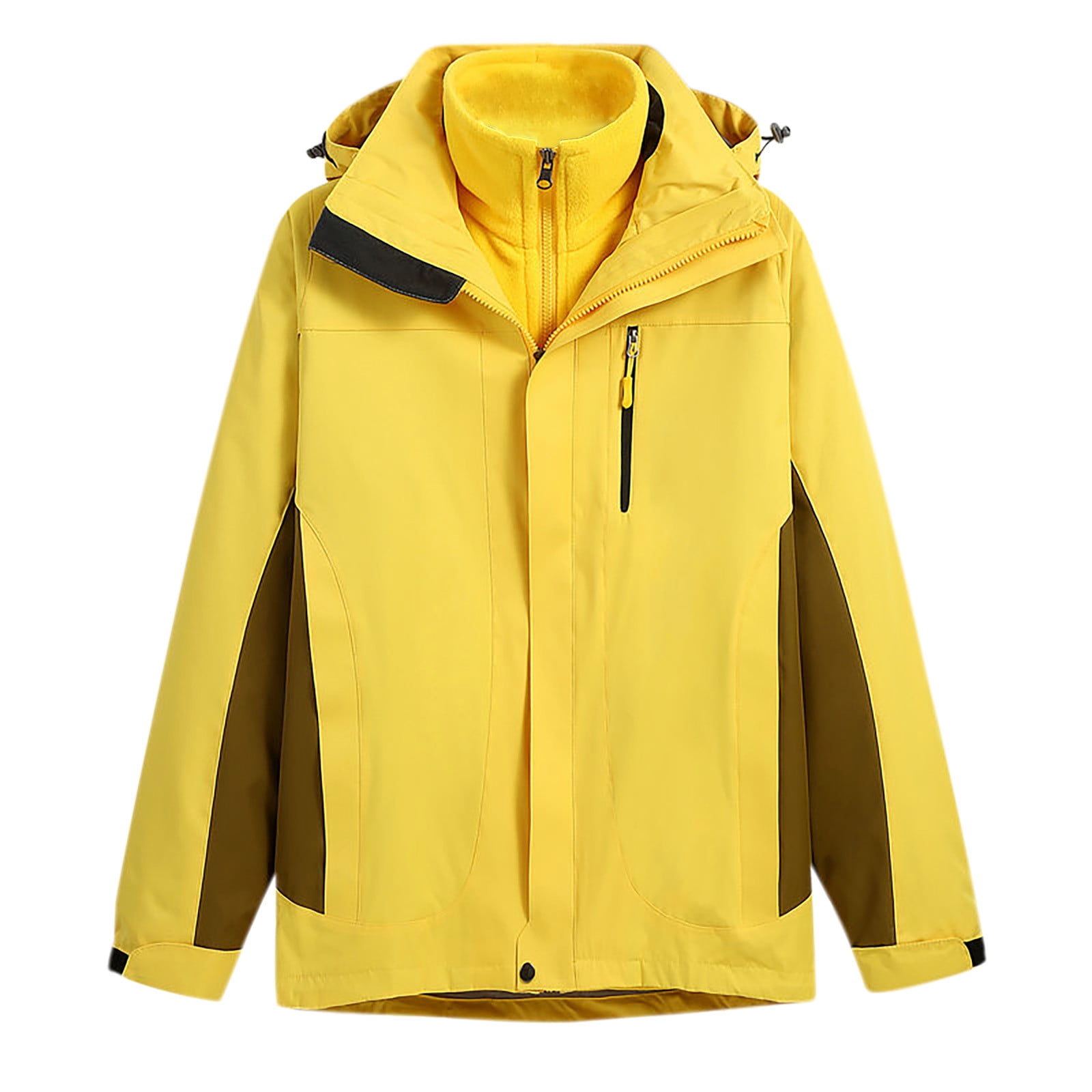 Njoeus Men's Mountain Waterproof Ski Snow Jacket 3 in 1 Winter ...