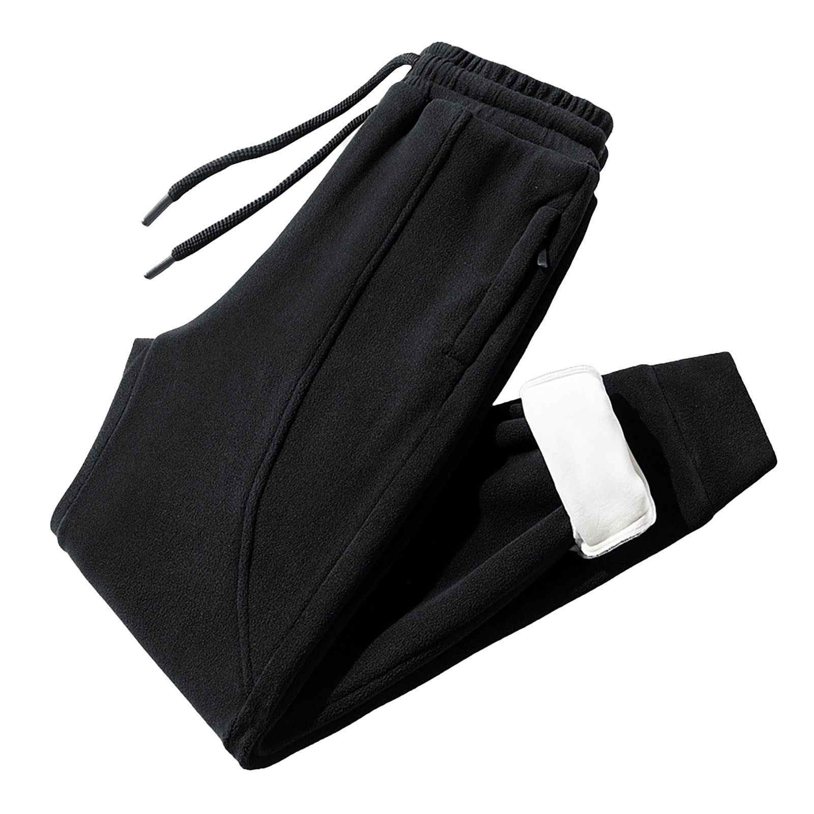 Njoeus Men's Soft Warm Sherpas Jogger Pants Athletic Sweatpants for Men ...