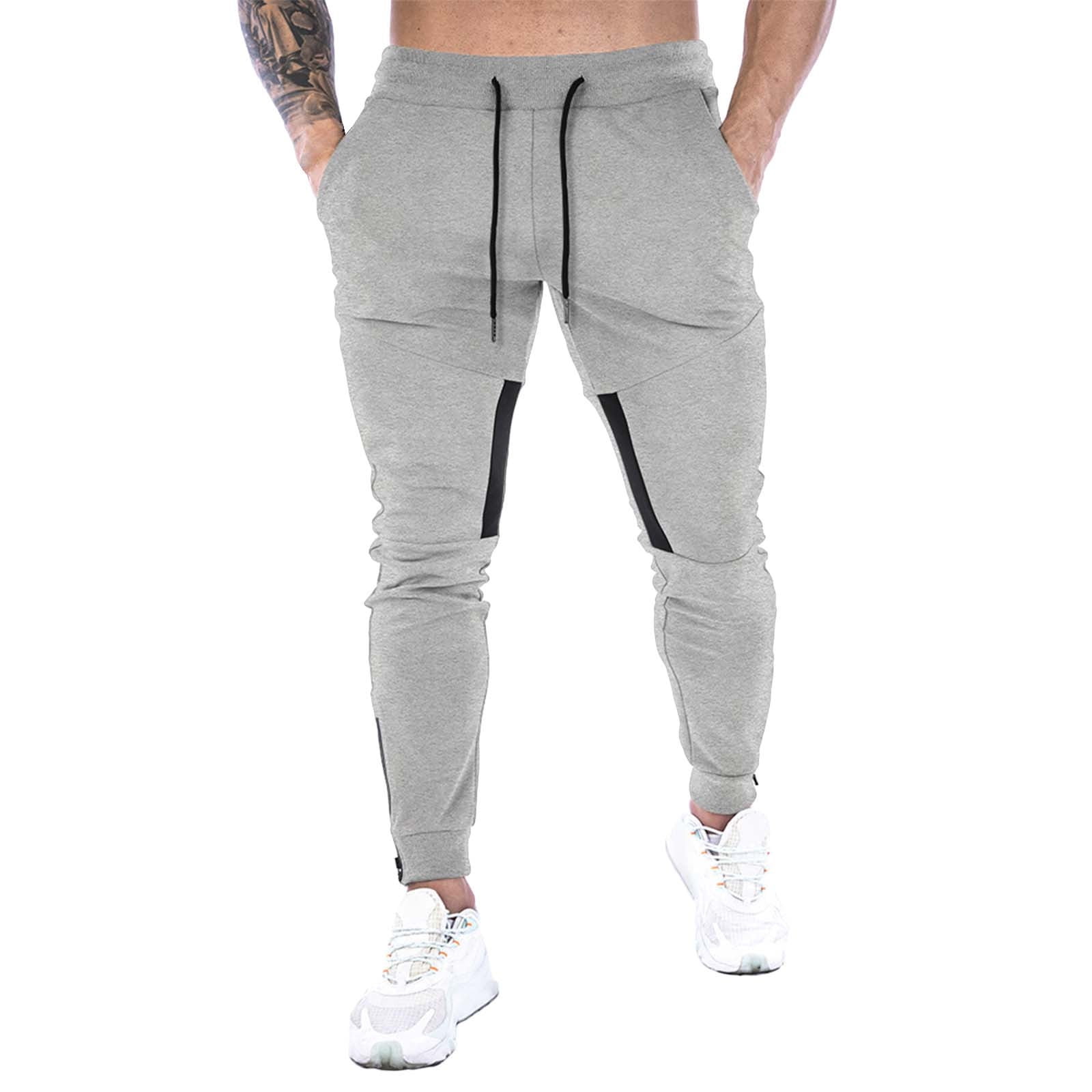 Njoeus Men's Sport Jogger Pants Gym Workout Sweat Pants for Men & Boys ...