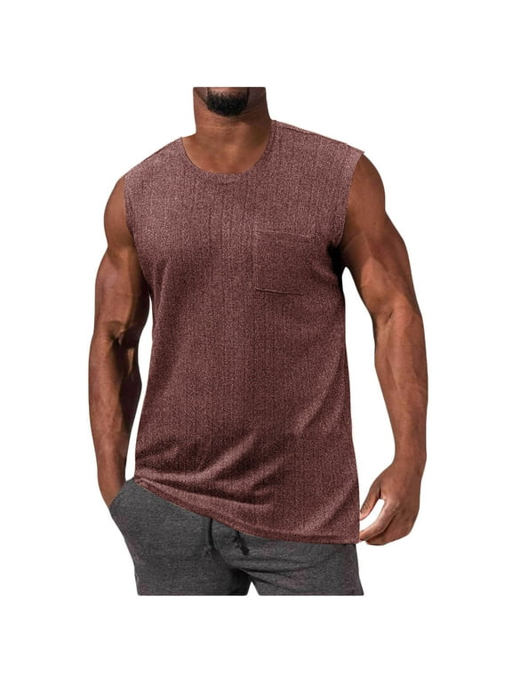 Daiia Skull with Cash Printed Men's Tank Tops,Casual Soft Sleeveless ...