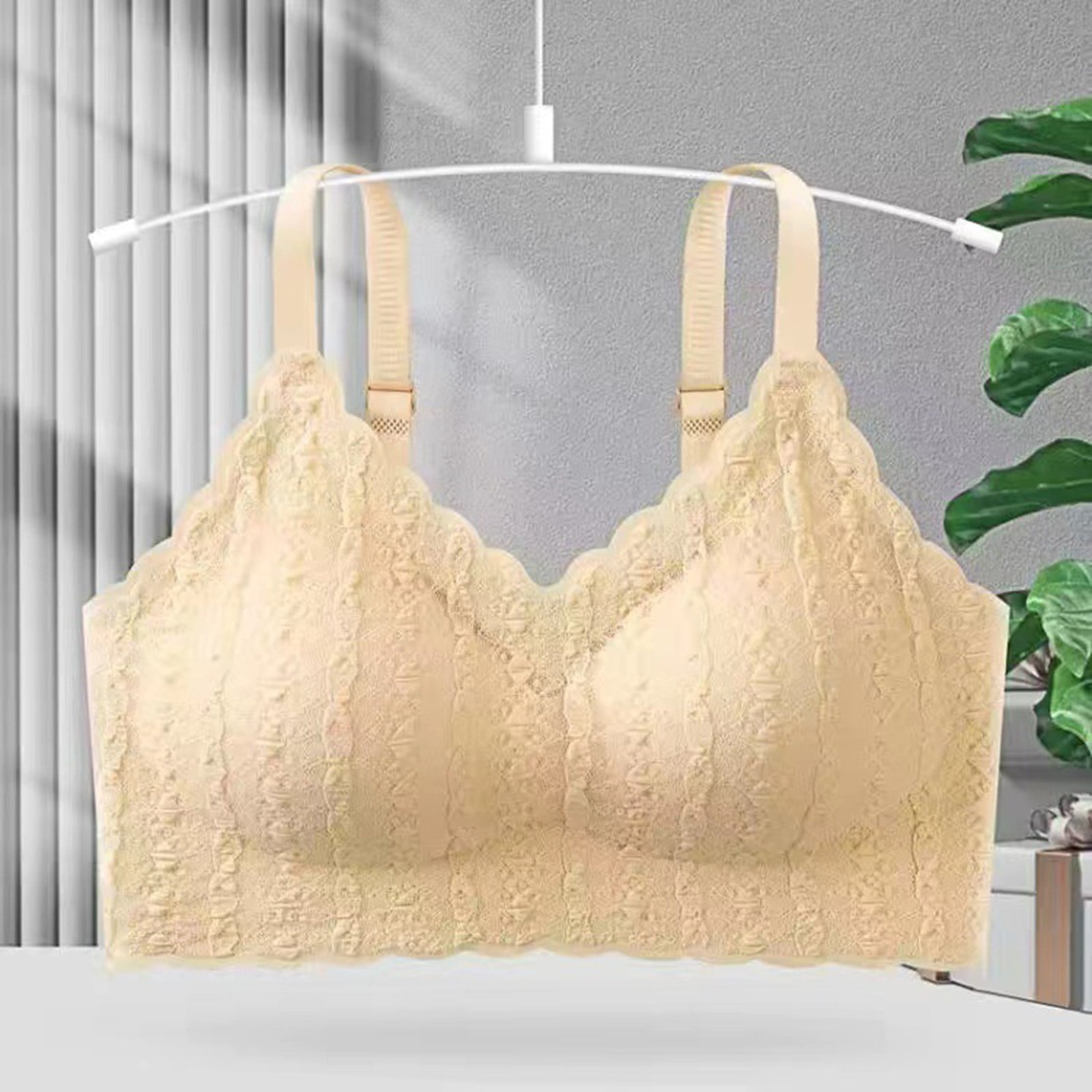 Njoeus Womens Bras Sexy Bras for Women Women's Wireless Lace Bras Wire ...