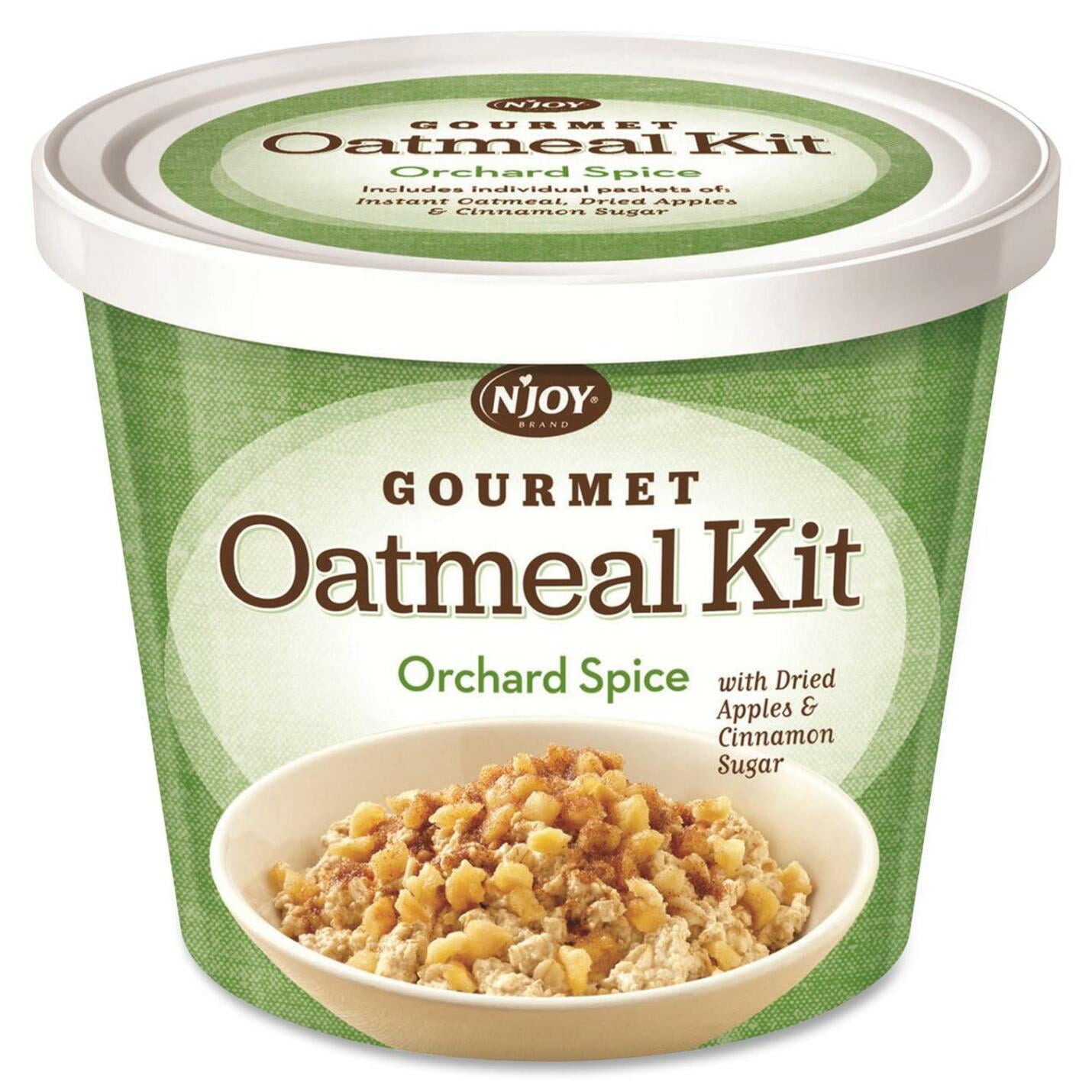 Njoy N'Joy Gourmet Orchard Spice Oatmeal Kit - Walmart.com
