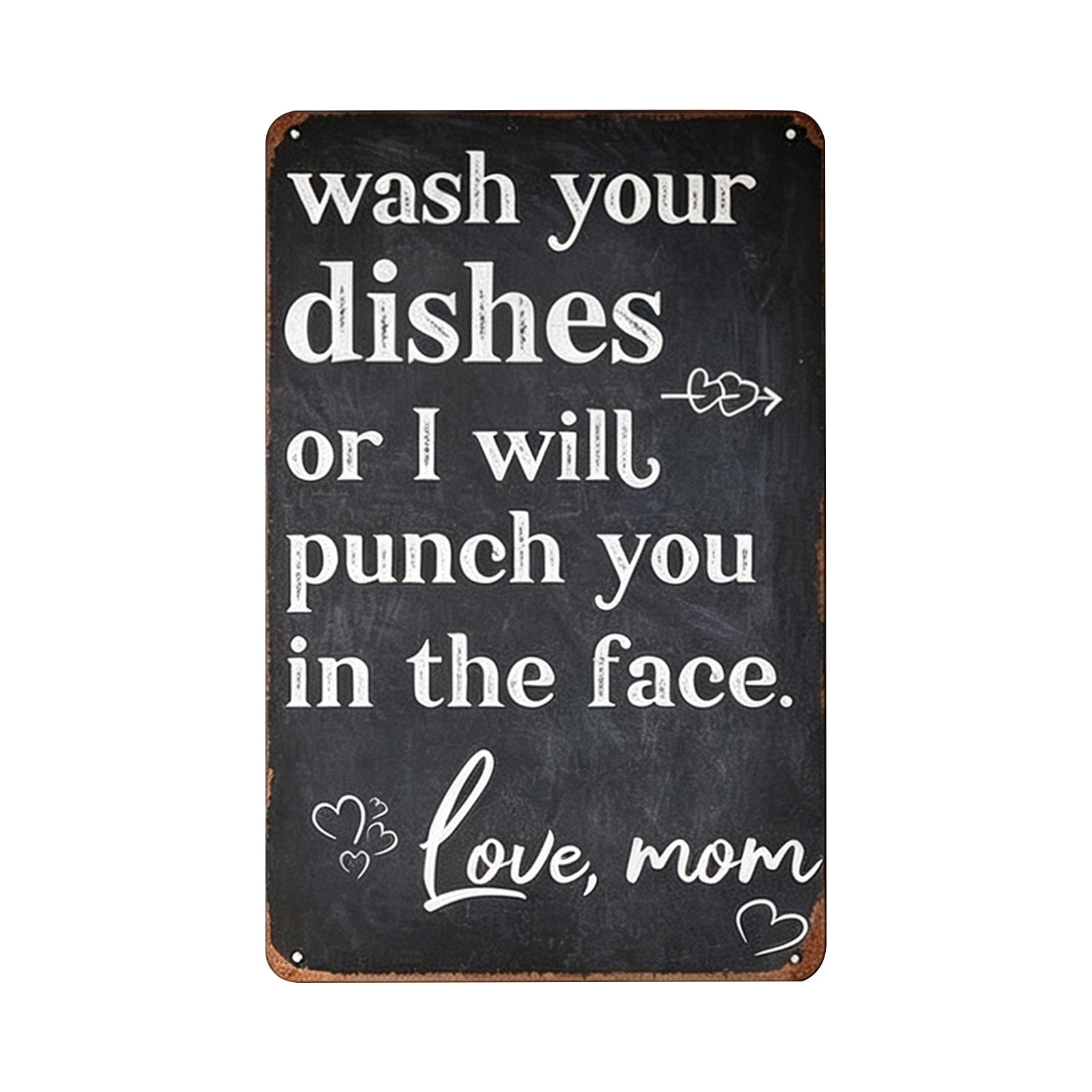 Njshnmn A "Love Your Mom" Decorative Sign Board Perfect For Expressing ...