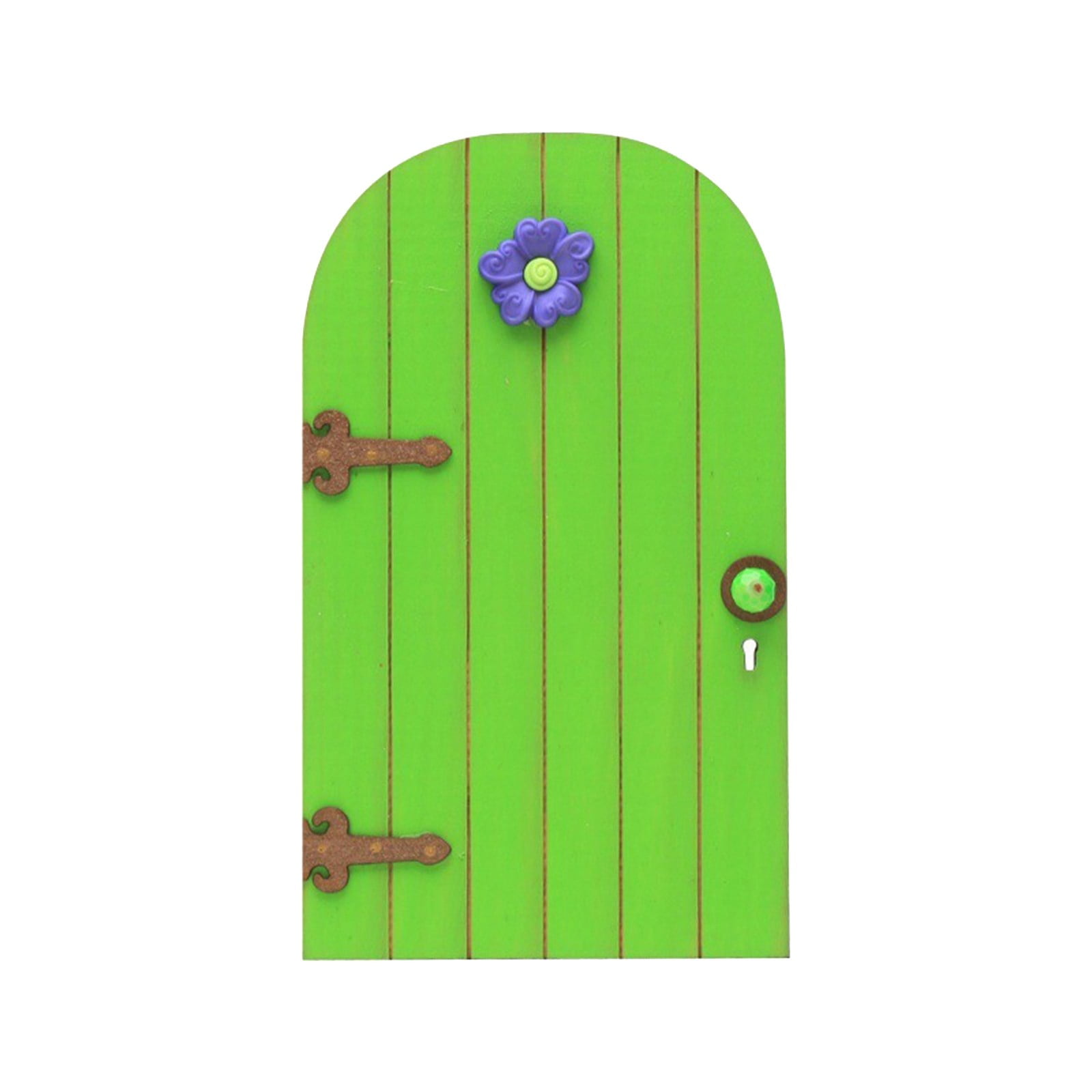 Njspdjh Fairy Gate Garden Decorative Tree Hole Wooden Door Decorative ...
