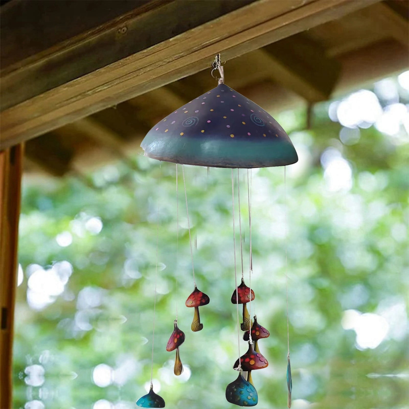 Njspdjh Fun Outdoor Unique Design Handmade Crafts Resin Wind Chimes ...