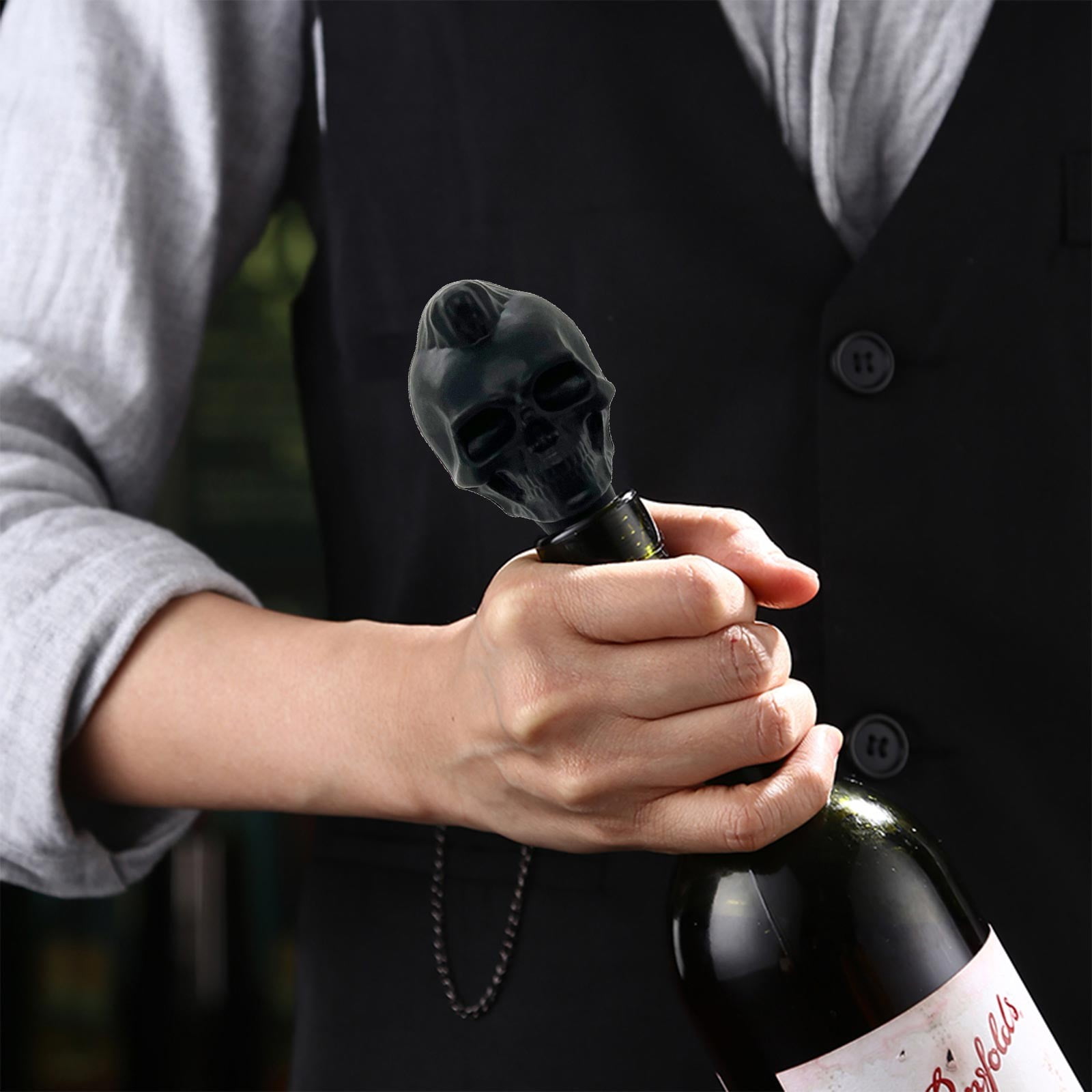 Njspdjh Head Silicone Red Stopper Household Food Grade Bottle Sealed ...