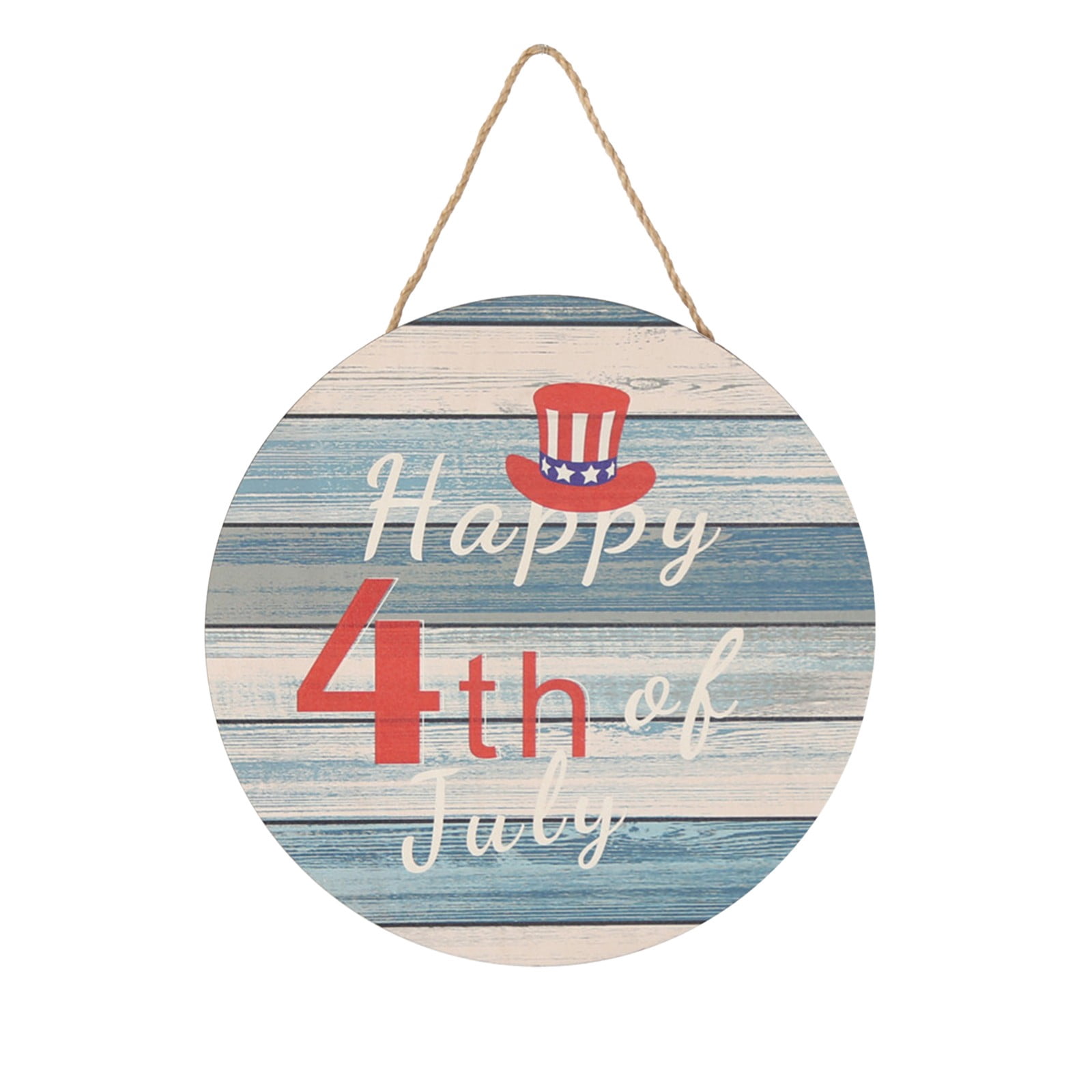 Njspdjh Independence Day Wooden House Number National Day Layout Home ...