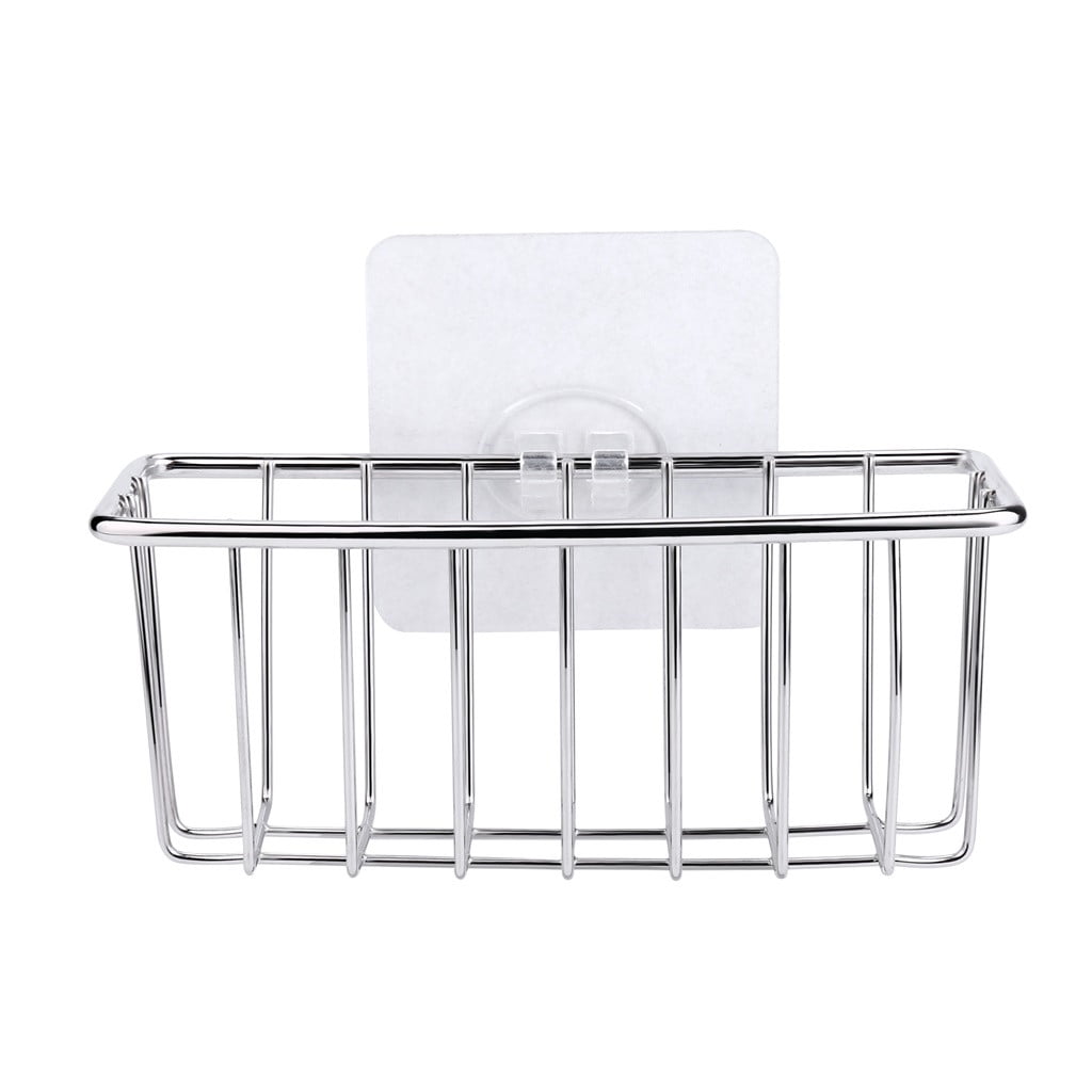 Njspdjh Kitchen Utensils Hanger Kitchen Stainless Steel Sponge Holder ...