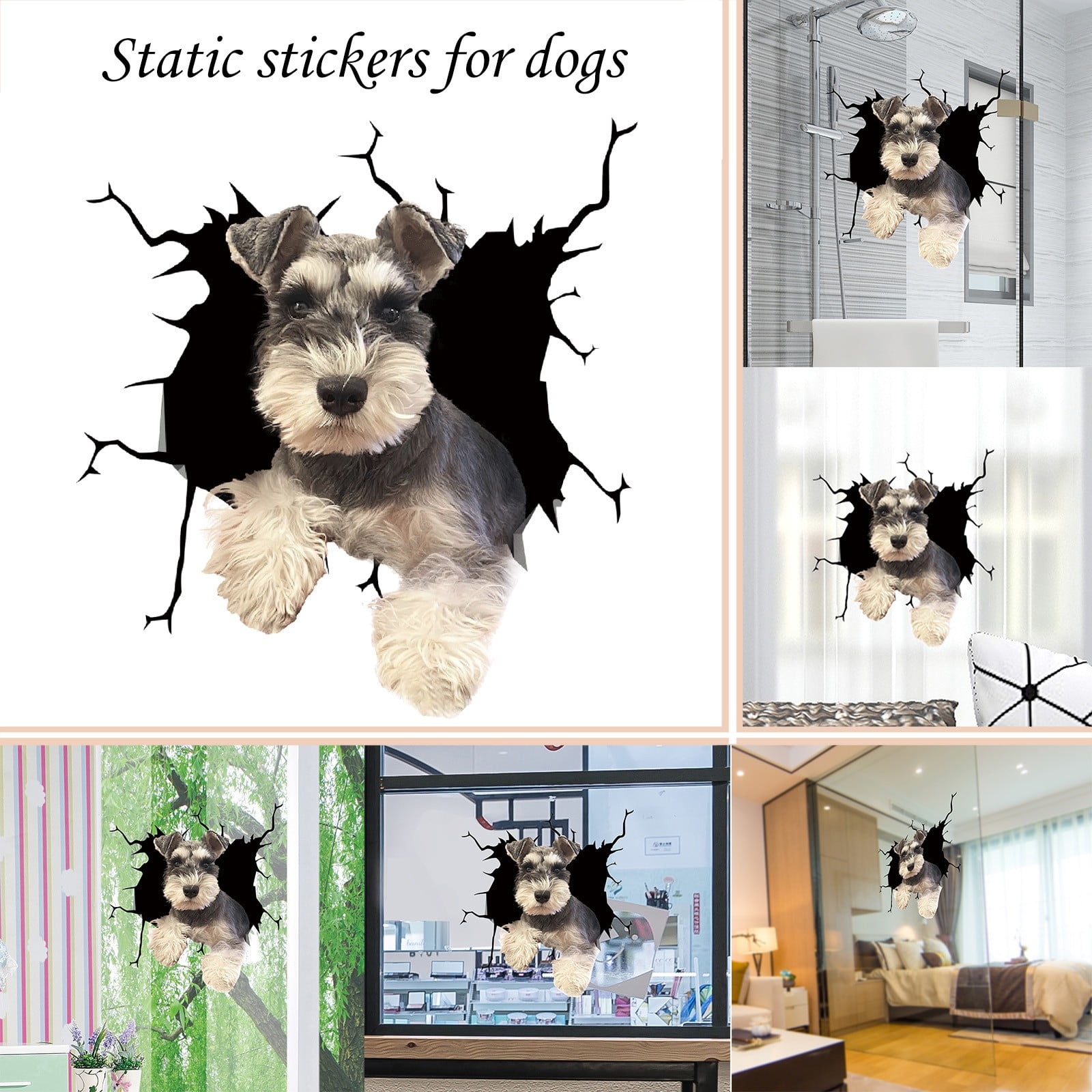 Njspdjh Kitchen Utensils Yuck Stickers Bull Gog Car Sticker Pet Funny ...