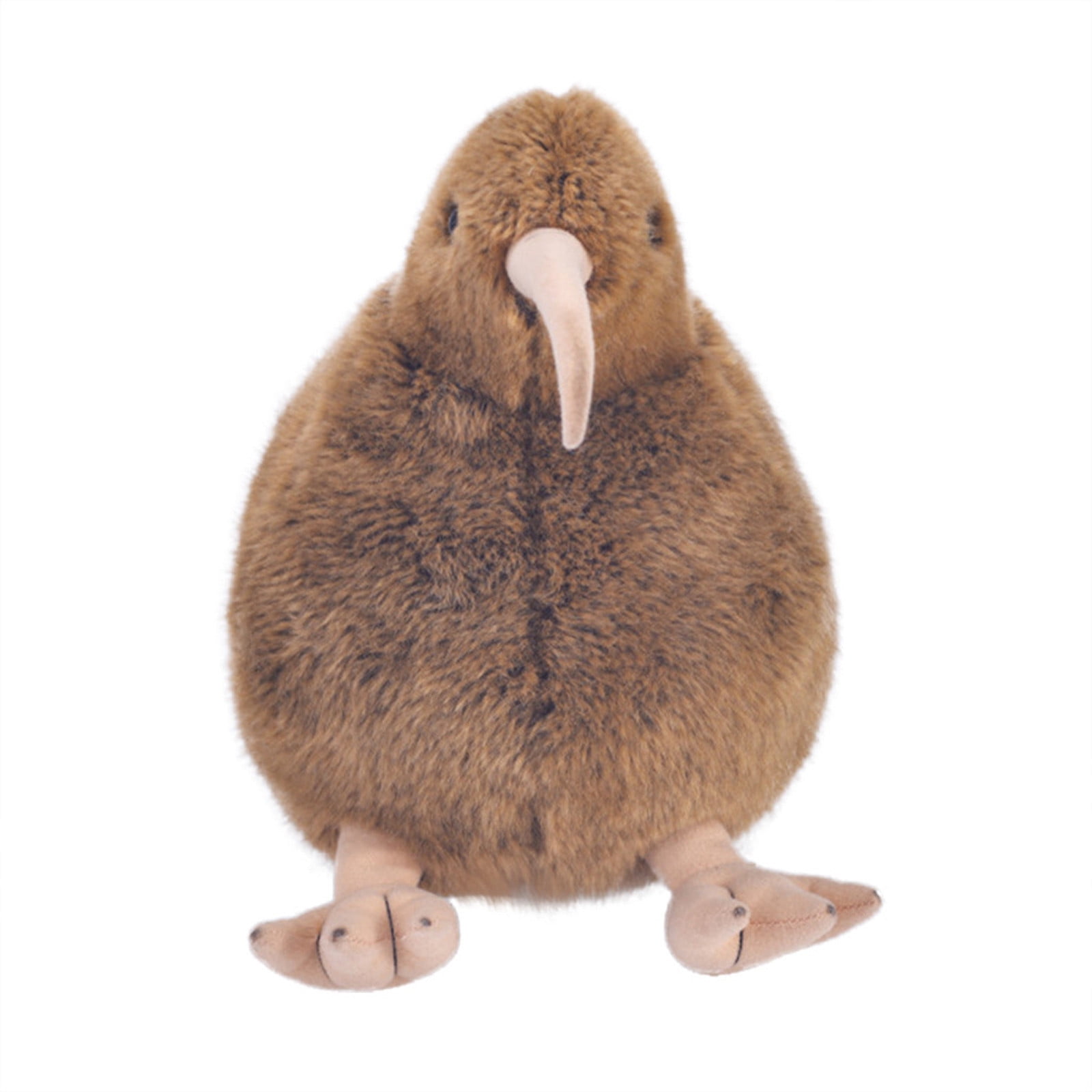Njspdjh Kiwi Bird Plush Toy, Stuffed Animal Furry Kiwi Plushie Doll, Soft Fluffy Like Real Bird ...