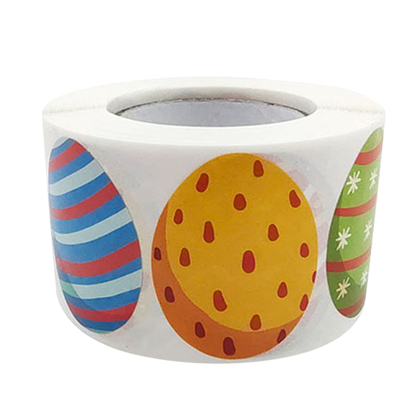 Njspdjh Pack Easter Day Stickers Label Decorations Gift 1 Roll 500 ...