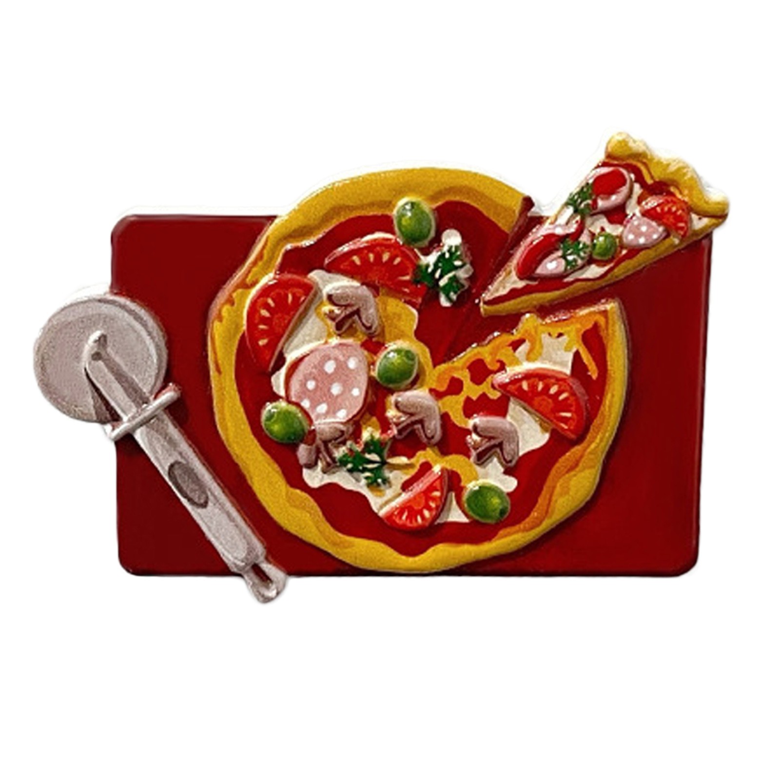 Njspdjh Resin Refrigerator Home Decoration Refrigerator Photo Office ...