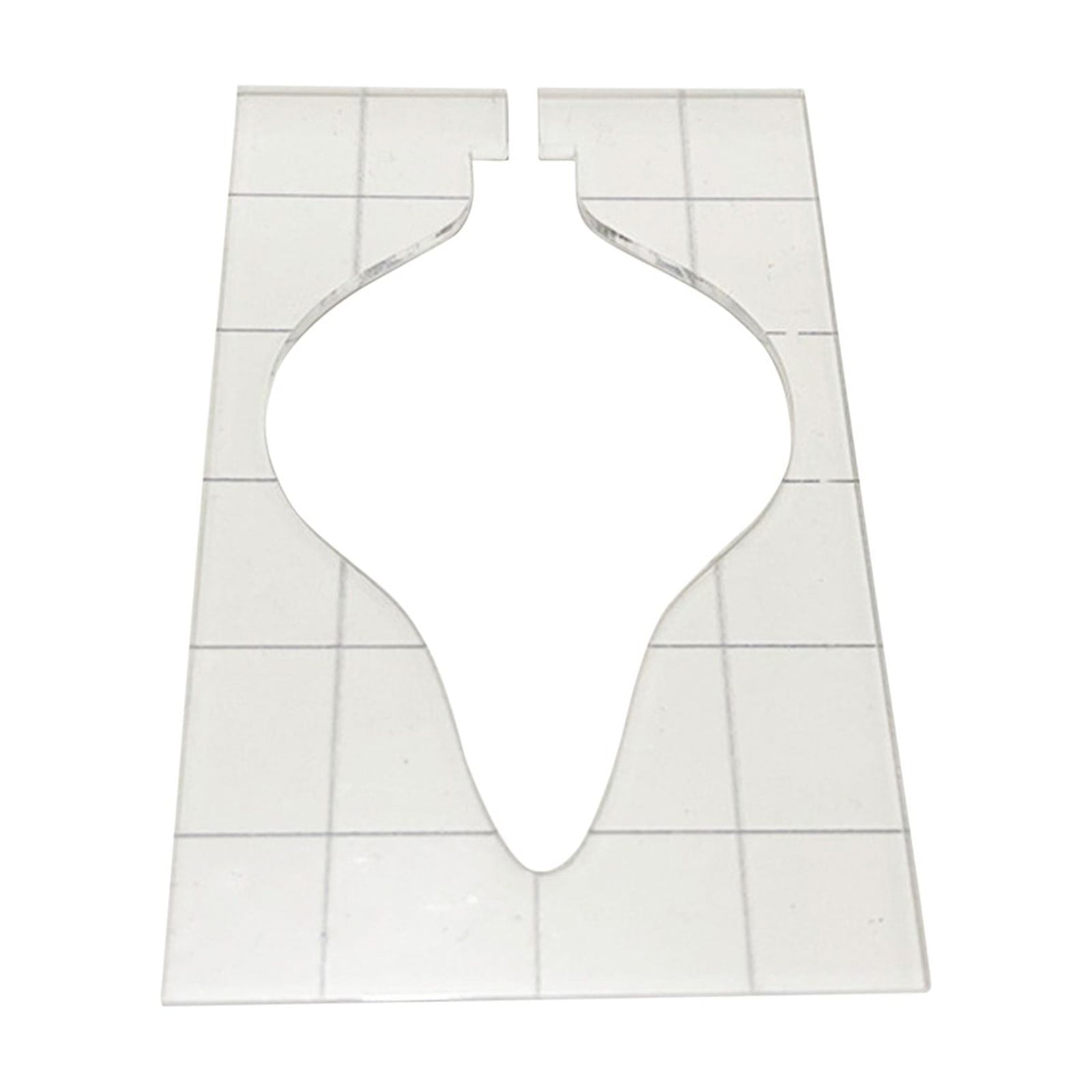 Njspdjh Ruler Template Ruler Hollow DIY 5-piece Special-shaped Kit ...