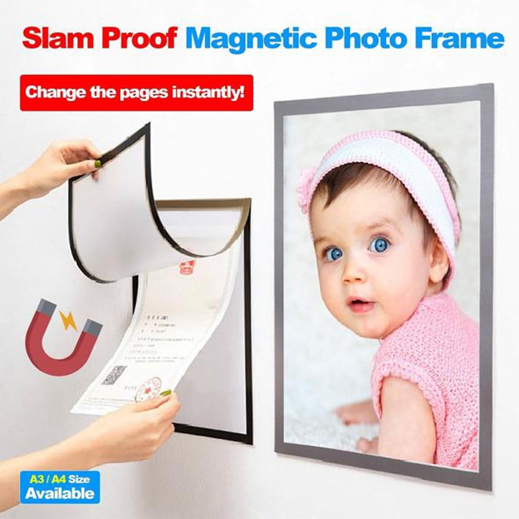 Njspdjh Slam Proof Photo Frame Picture Frame Refrigerator Wall Decor ...