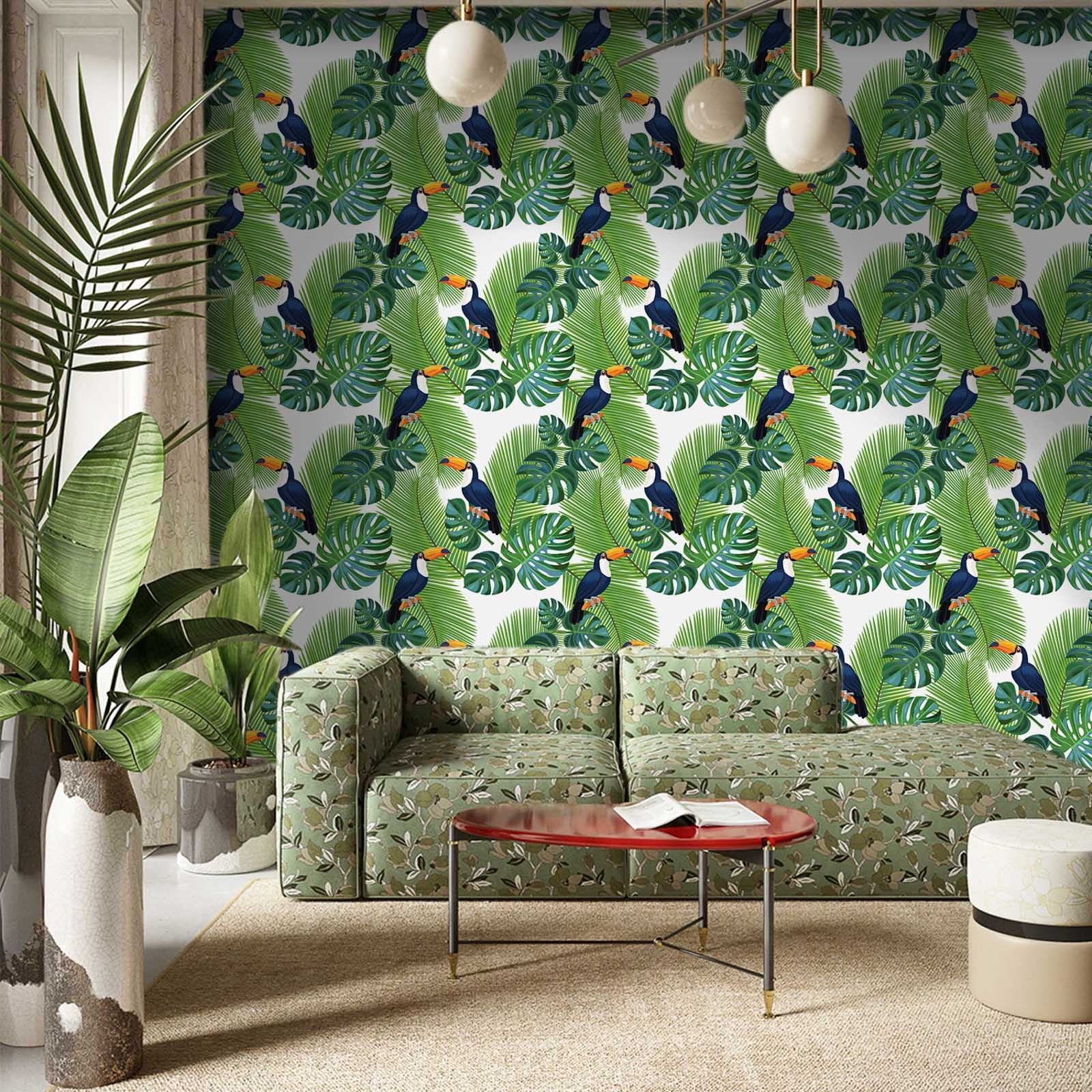 Njspdjh Wallpaper Self Adhesive Frosted Texture Wallpaper Living Room ...