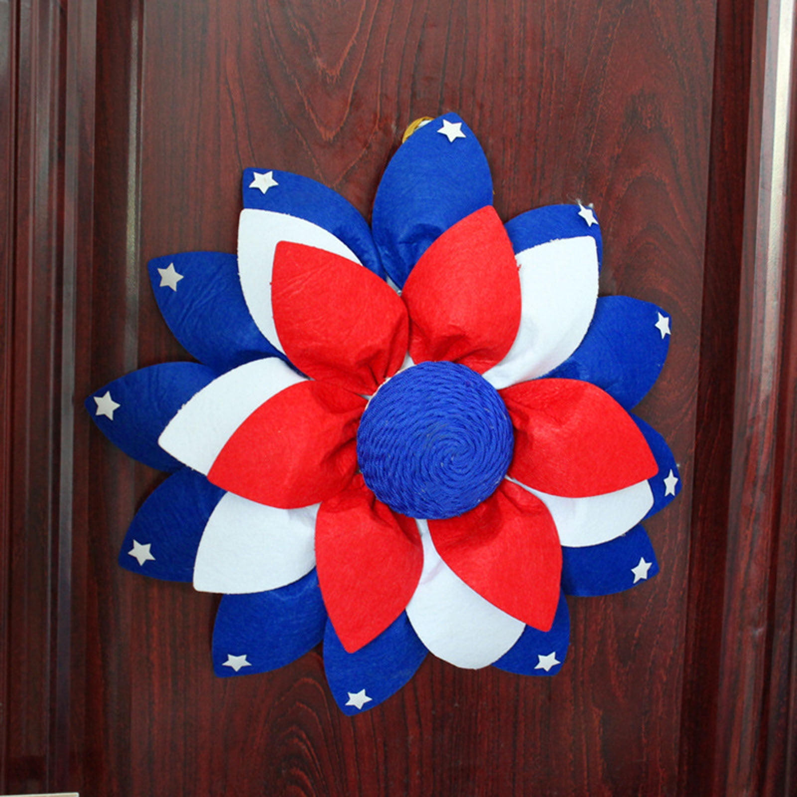 Njspdjh Wreath American Independence Day Garland Ornaments Easter ...