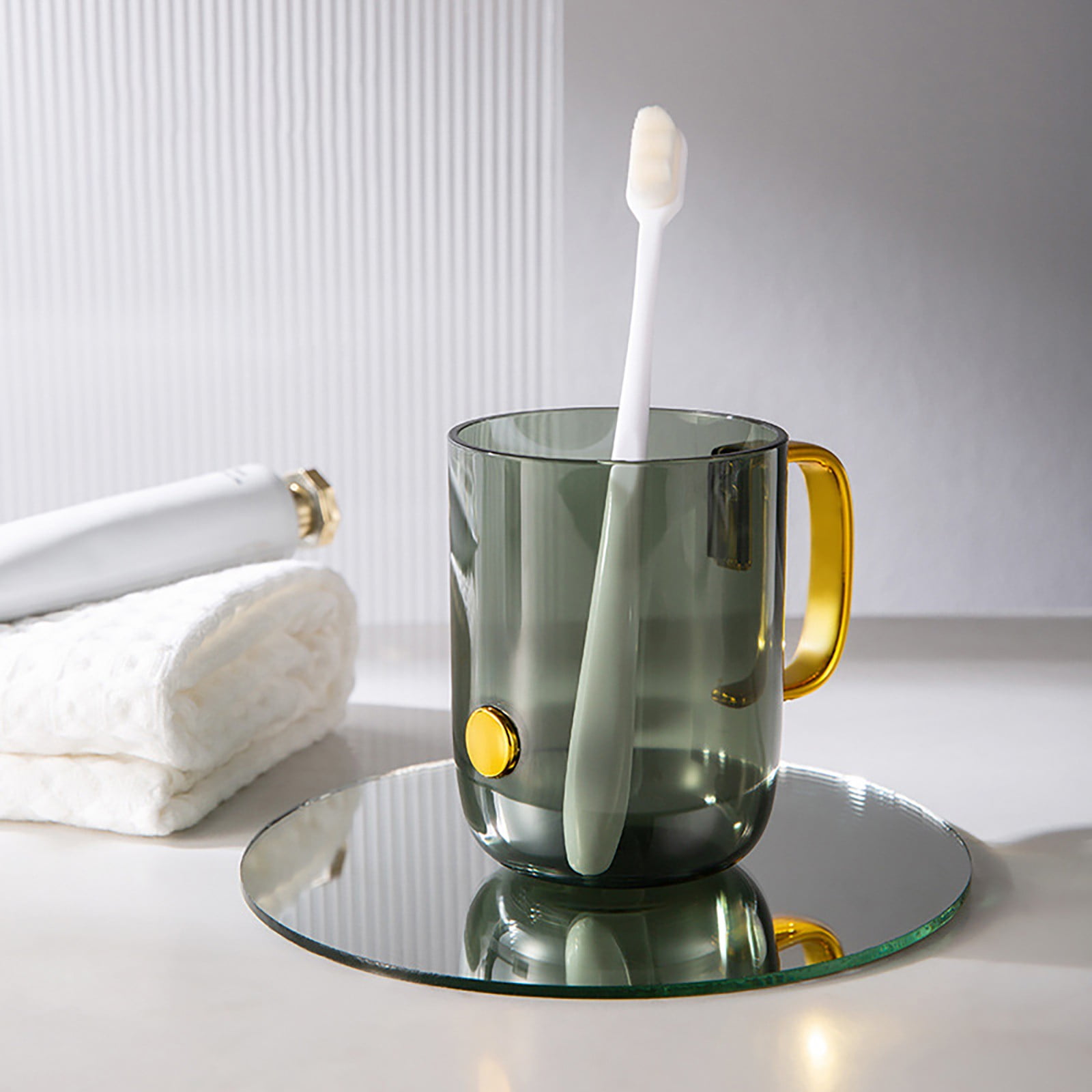 Njspdjh You Are Loved Mug Dot Mouthwash Cup Brushing Cup Simple ...