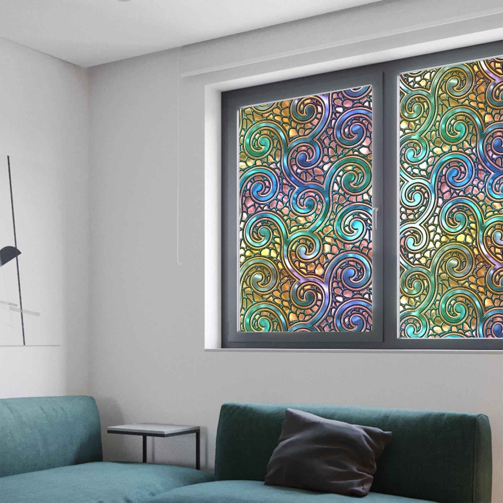 Njspdjh Zoo Animal Stickers for Kids Adhesive Painted Electrostatic ...