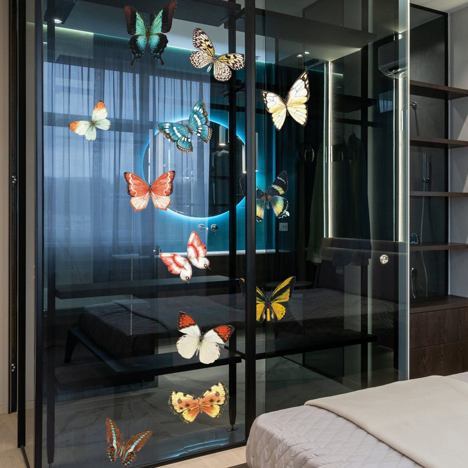 Njspdjh Zoo Animal Stickers for Kids Party Theme Atmosphere Toilet ...