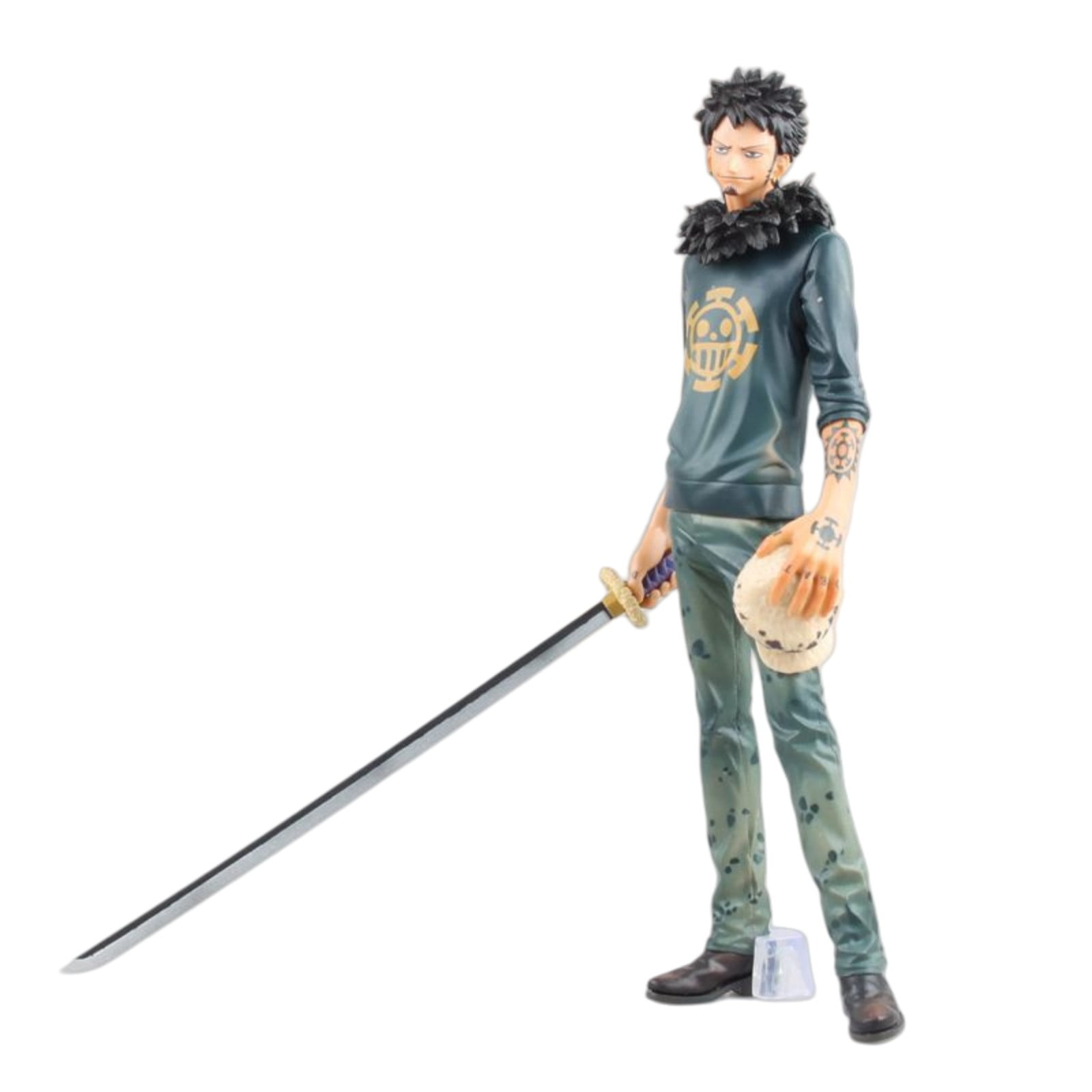 Njube 27cm Take off your hat Trafalgar D.Water Law Figure Animation ...