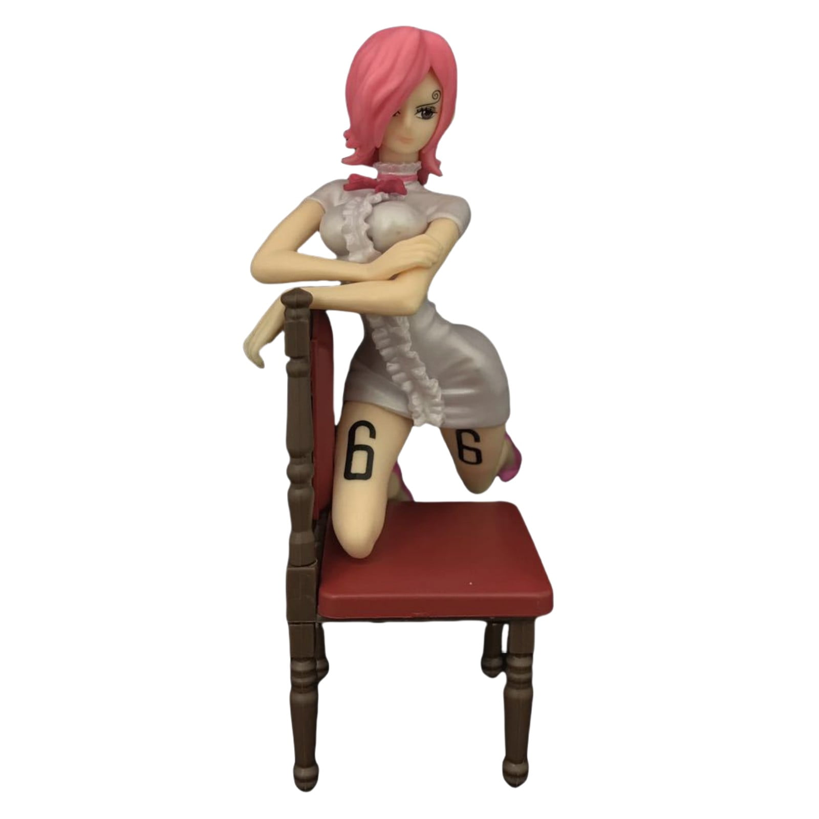 Njube Action Figure Anime Figure Vinsmoke Reiju Figure (White Ver ...