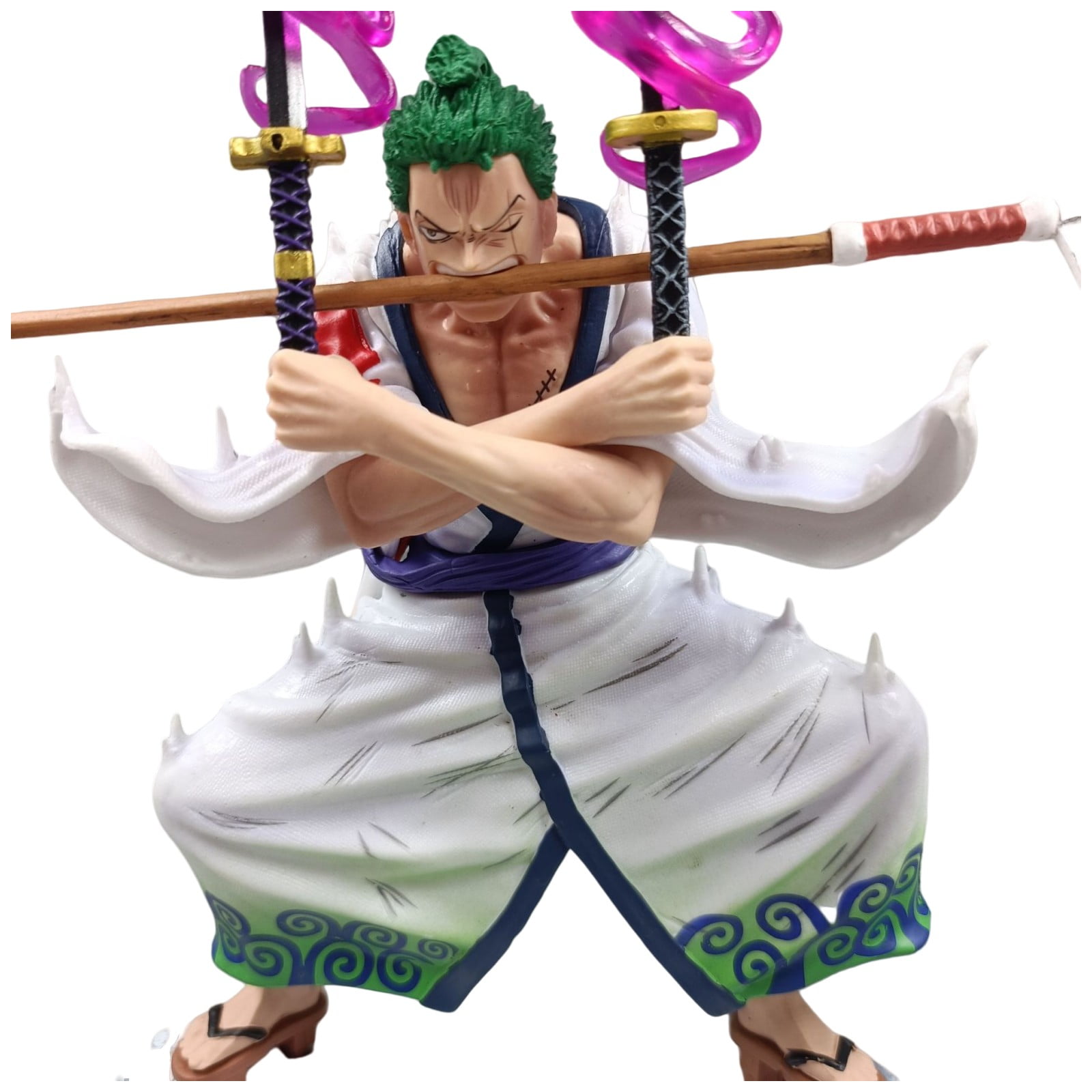 Njube Action Figure Roronoa Zoro Figure PVC Animation Character Model ...