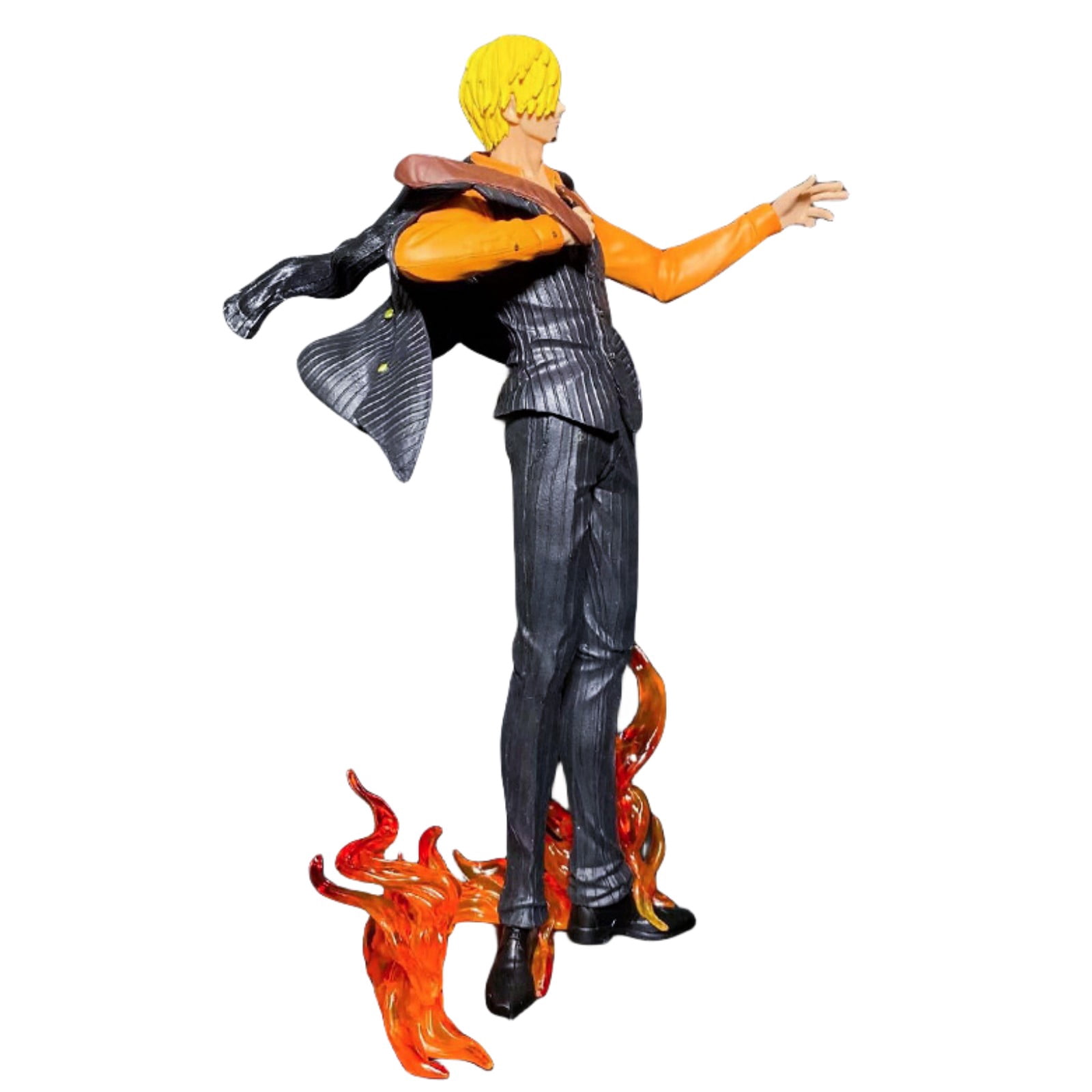 Njube Action Figure Sanji Black Welfare Society Figure PVC Collectible ...