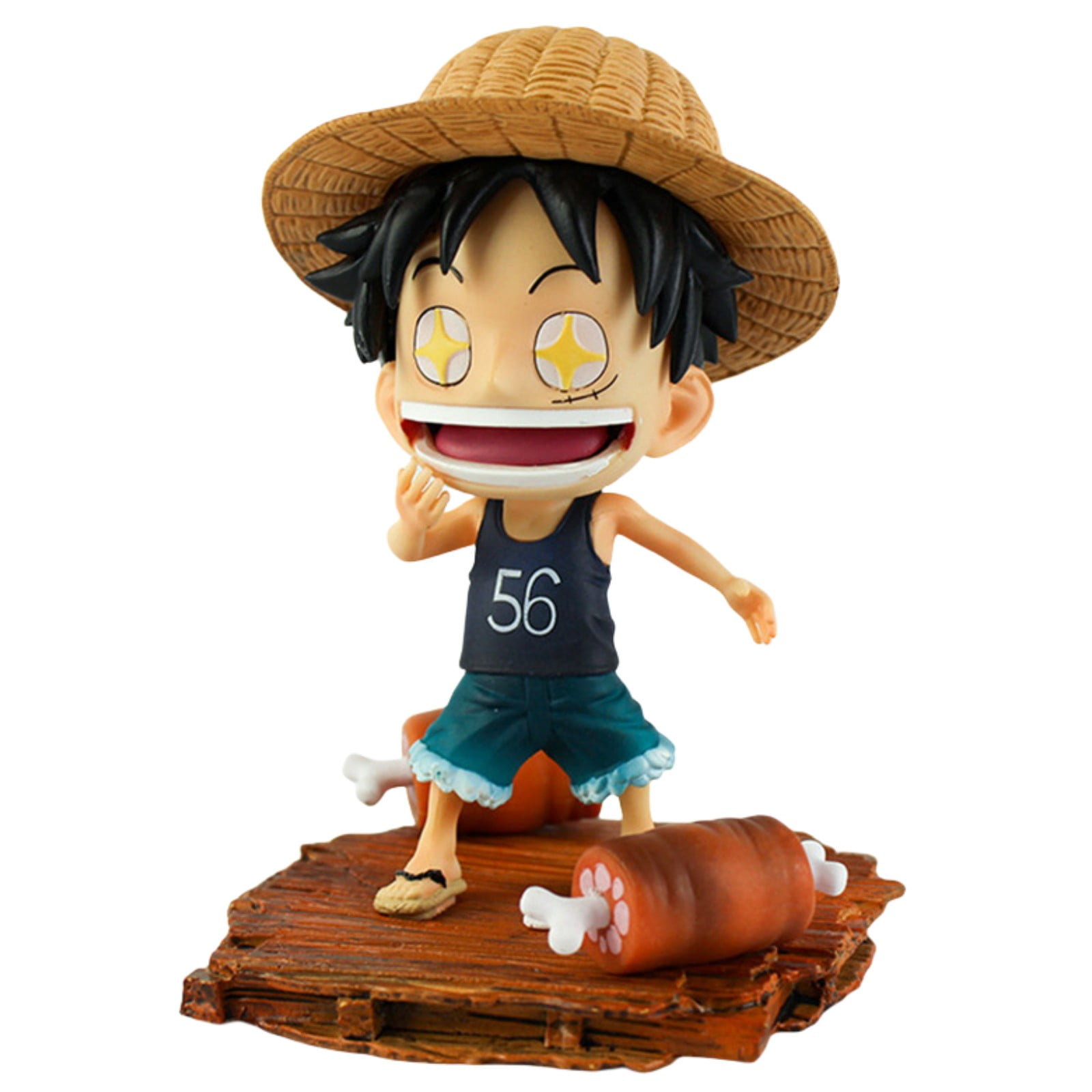 Njube Action Figure Stareyes Luffy Figure Collection Model Toys ...