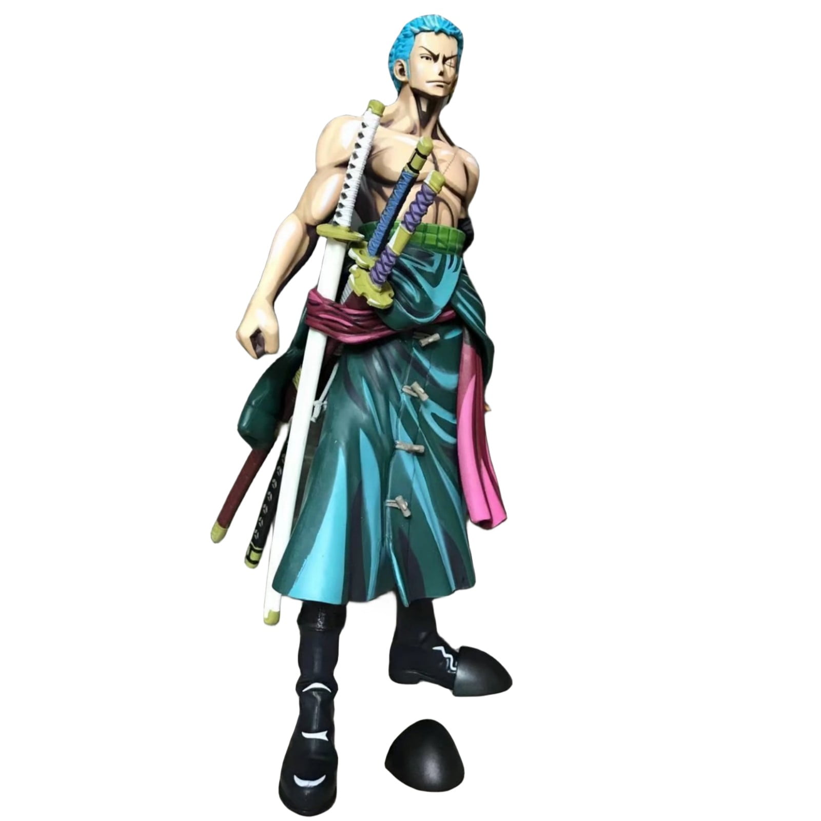 Njube Anime Character Comic book color Roronoa Zoro Figure Doll PVC ...