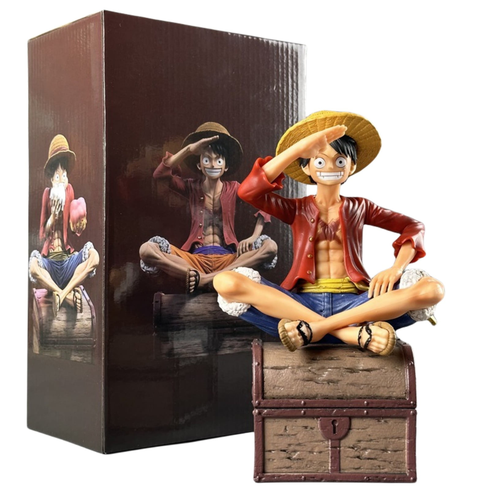 Njube Anime Character Detachable Luffy Figure Doll PVC Model Collection ...